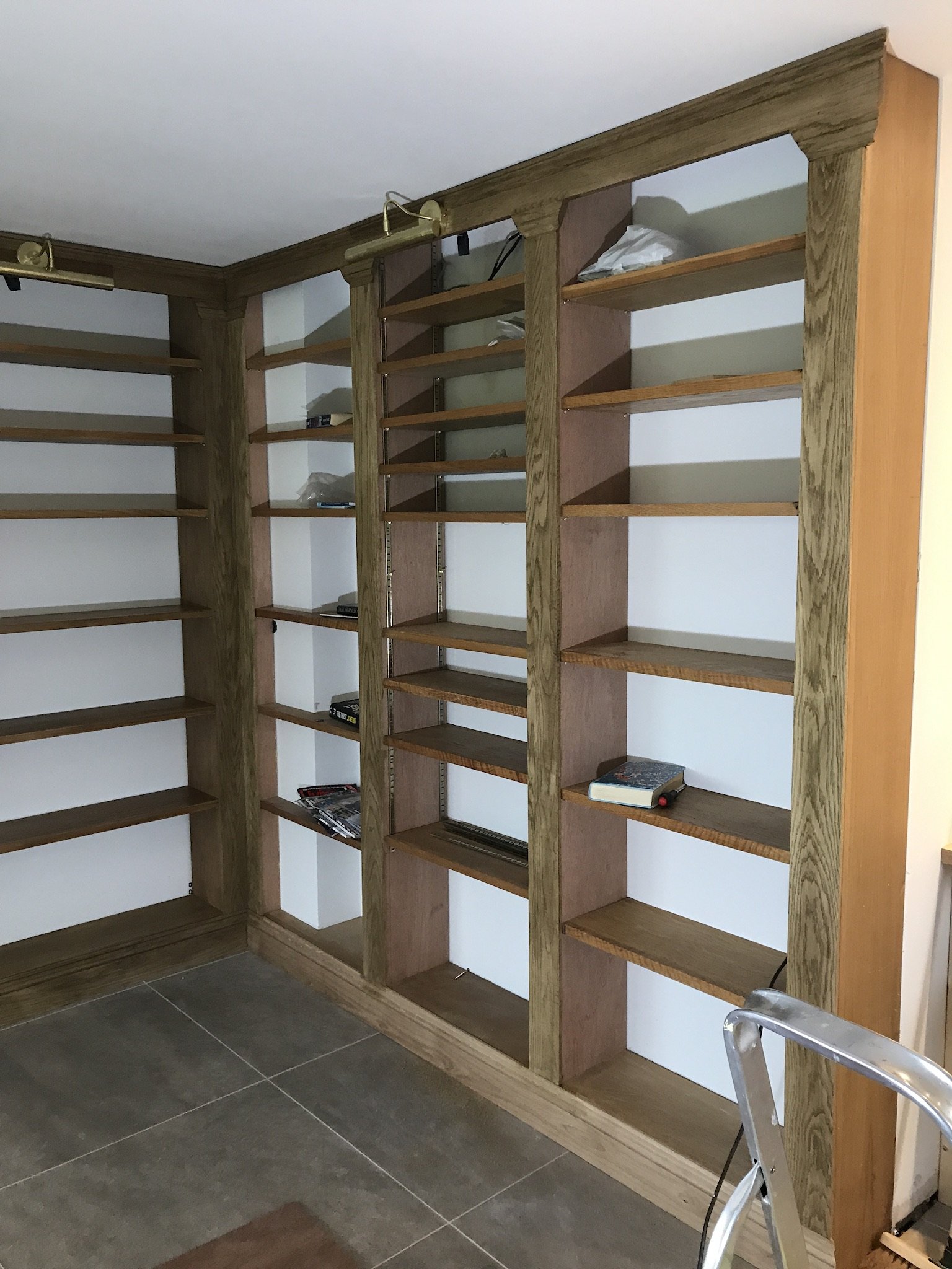 American White Oak Library