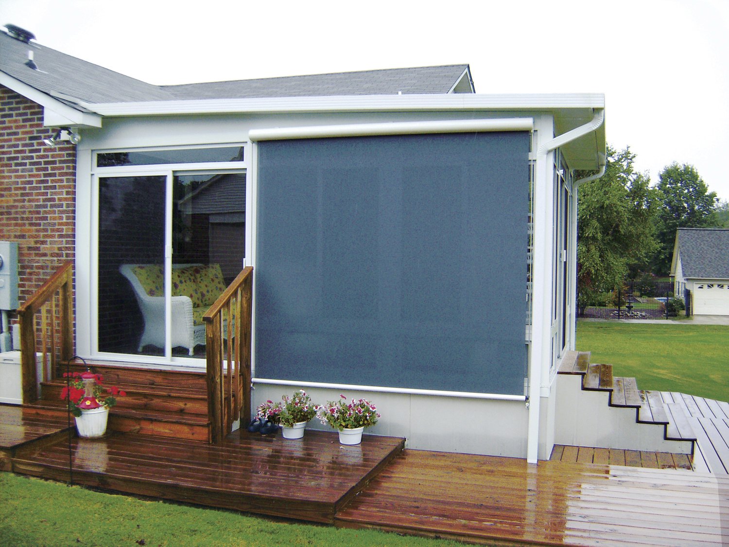 Efficient Solar Shades Installation | Premier Decks & Awnings