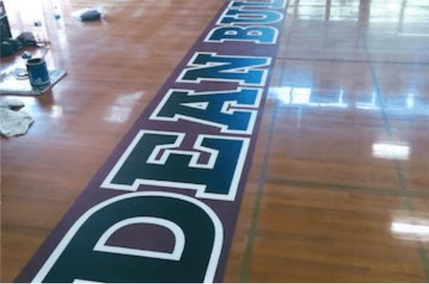 Indoor Court Refinishing | O'Keefe Building Maintenance, Inc.