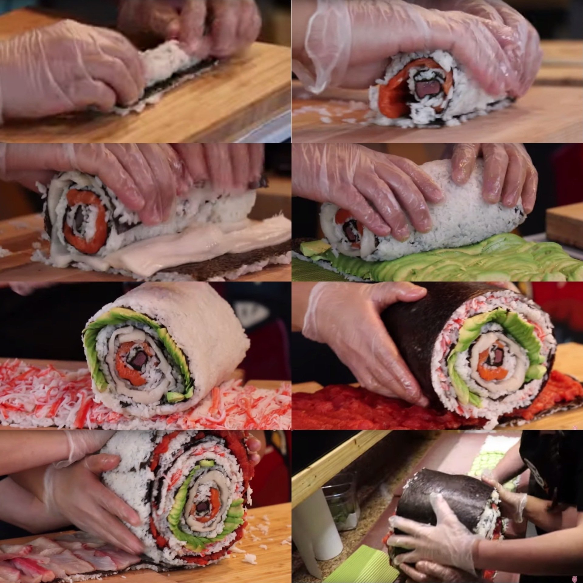 100 LAYER SUSHI ROLL