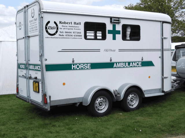 Robert Hall, transport for sick horses in Wiltshire, Gloucestershire