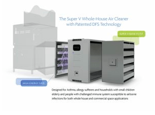 Super V Air Filtration System - Ductmasters Clean Air Solutions