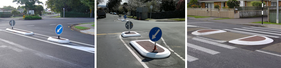 Traffic islands New Zealand - Signals Signs & Services