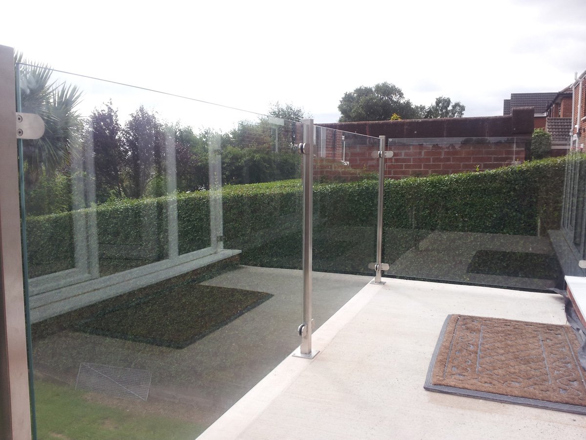 Superior quality aluminium glass balustrades | Crosby Windows