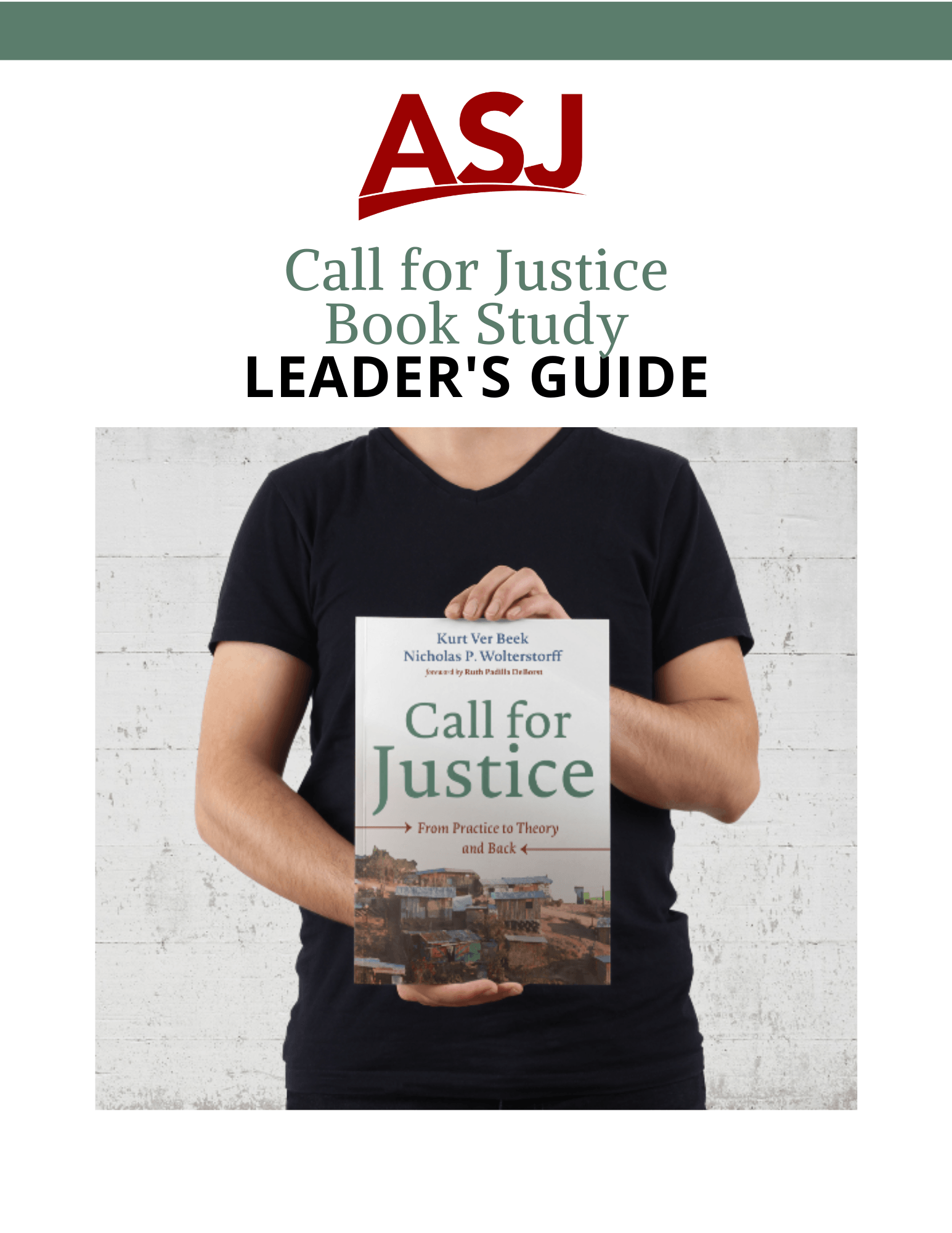 Call for Justice Book Study | Association for a More Just Society