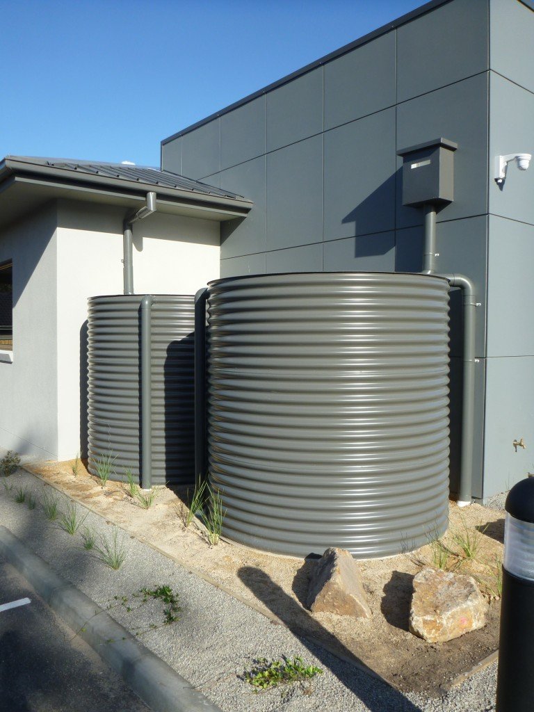 Colorbond Aquaplate Round Steel Water Tanks NSW & ACT.