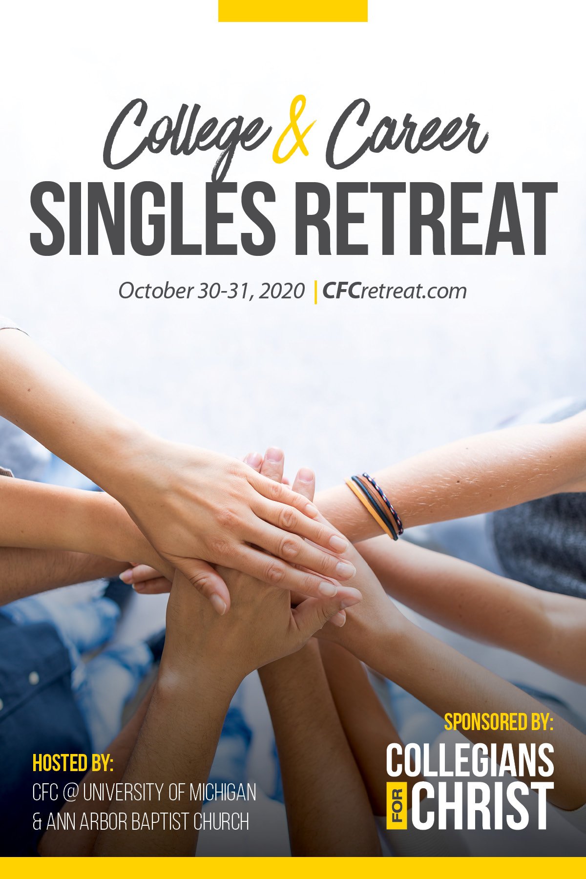 Upcoming Fall College & Career Singles Retreat