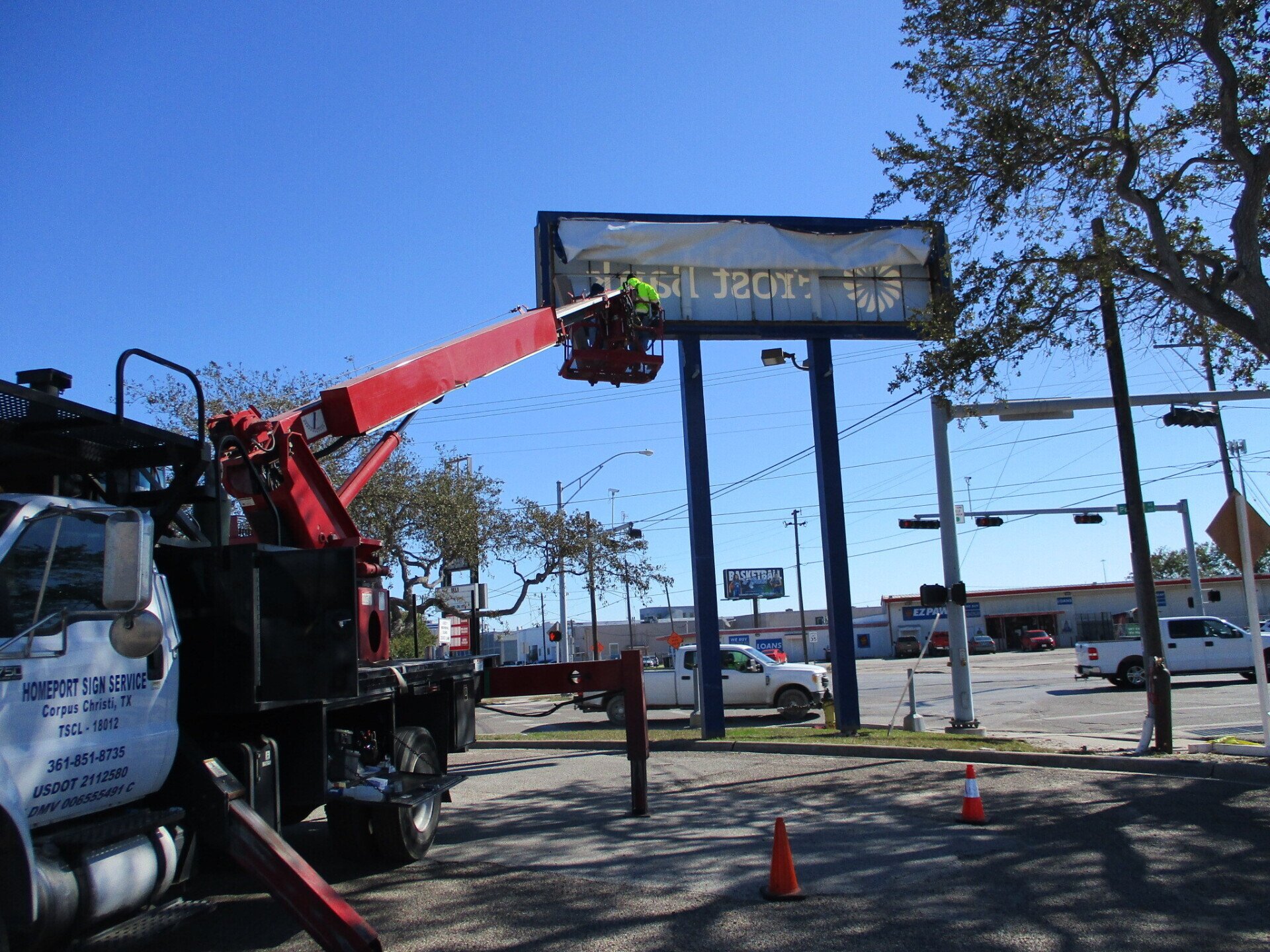 Sign Repair | Corpus Christi, TX | Homeport Sign Service
