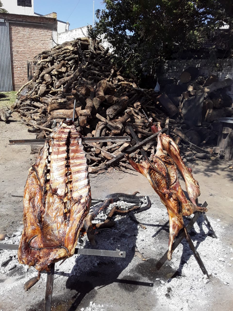 Parrillada La vaca echada en San Luis