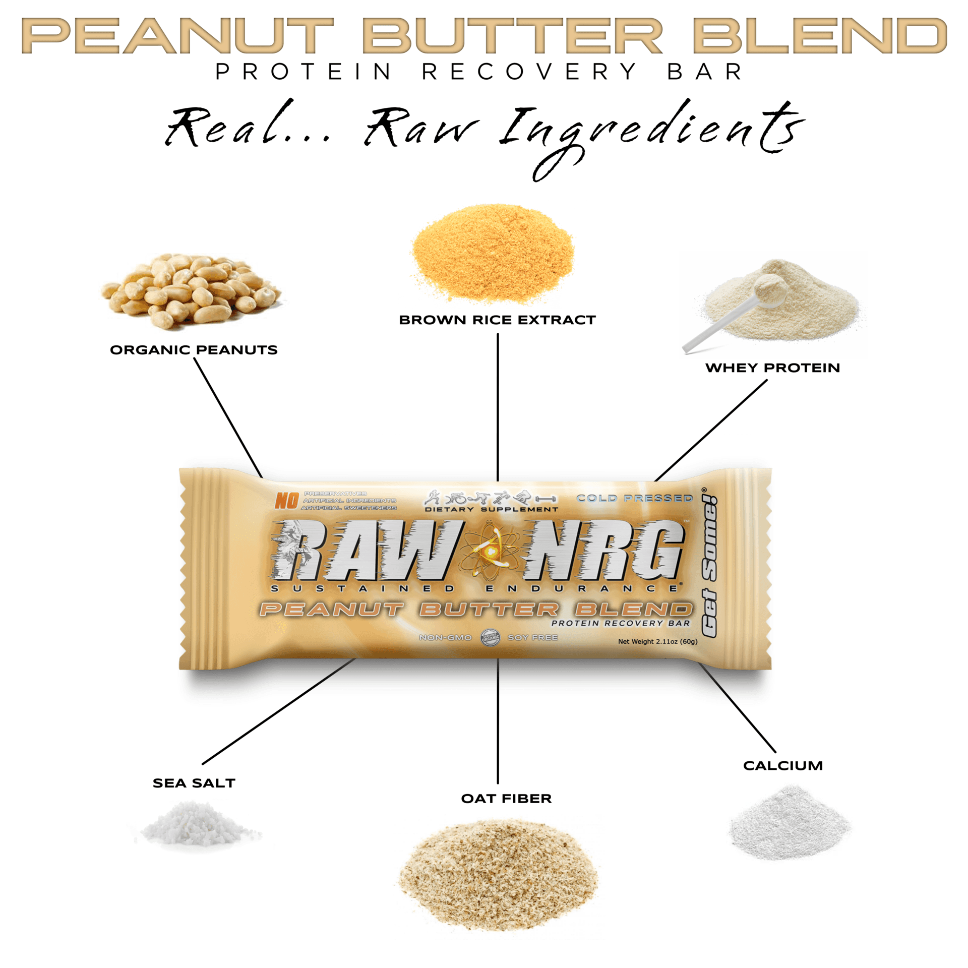 RAW NRG - Real Deal Ingredients