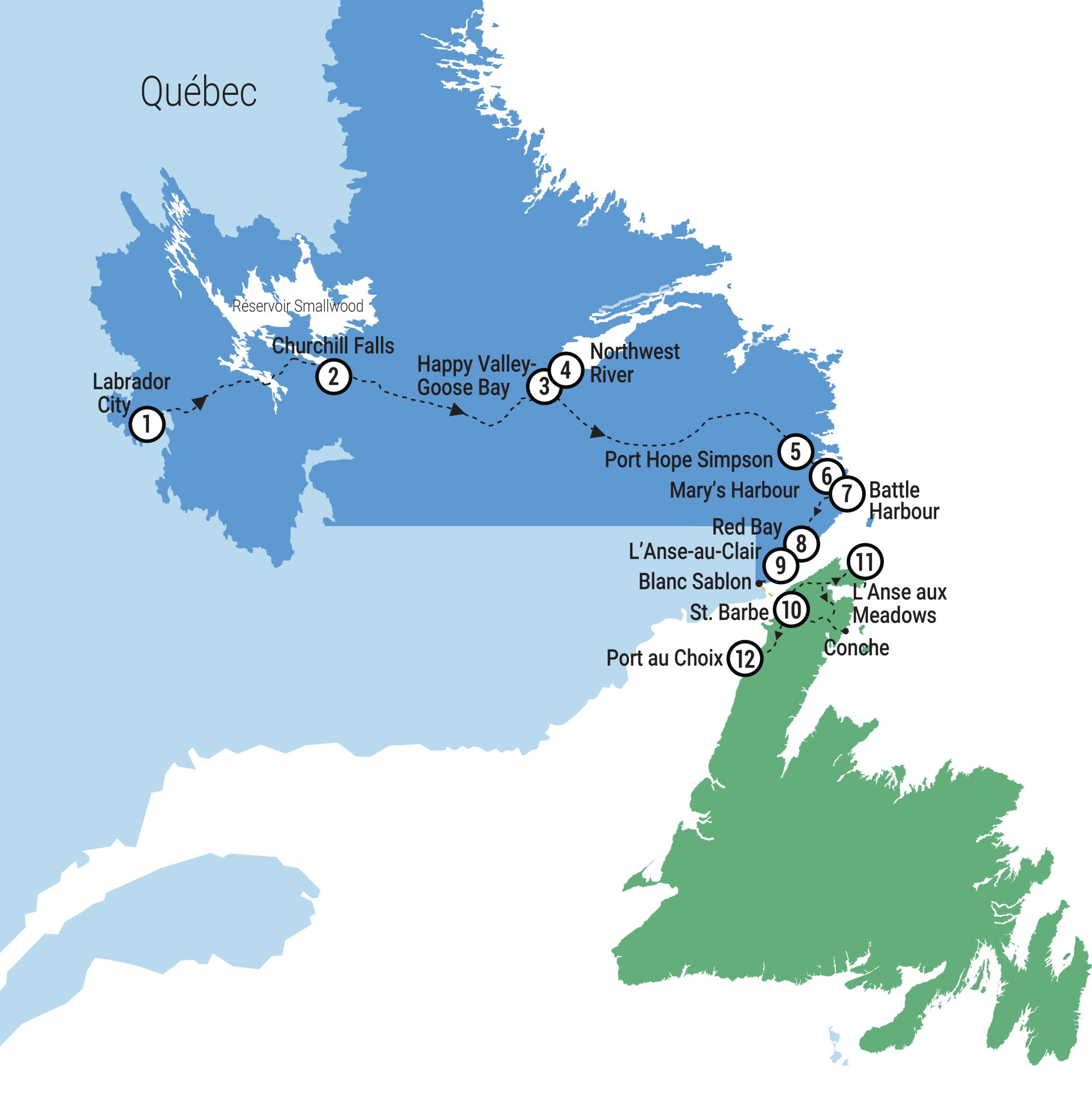 Itinéraires - ExploreTNL