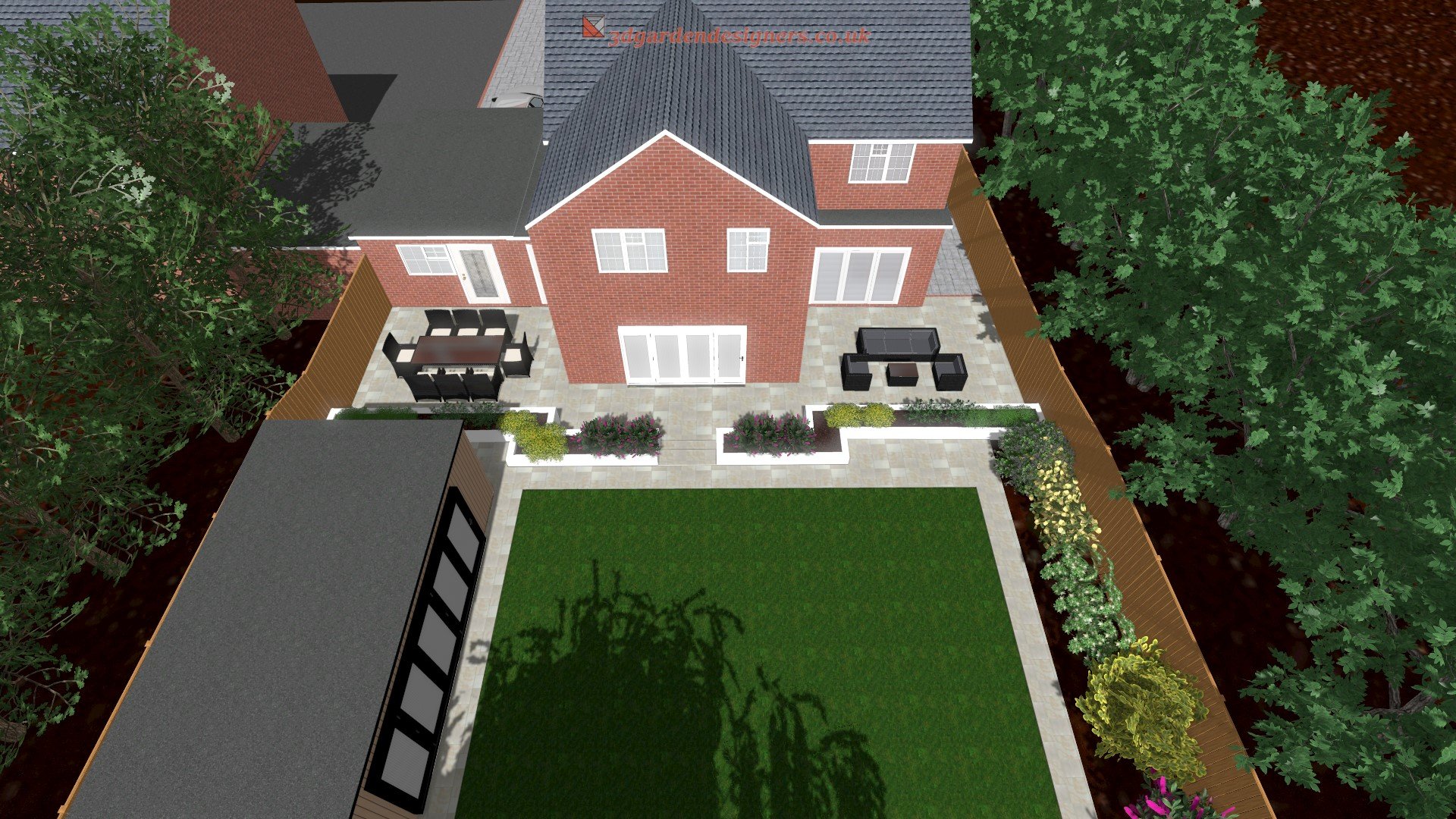 3D Driveway Design | Garden designers | London UK