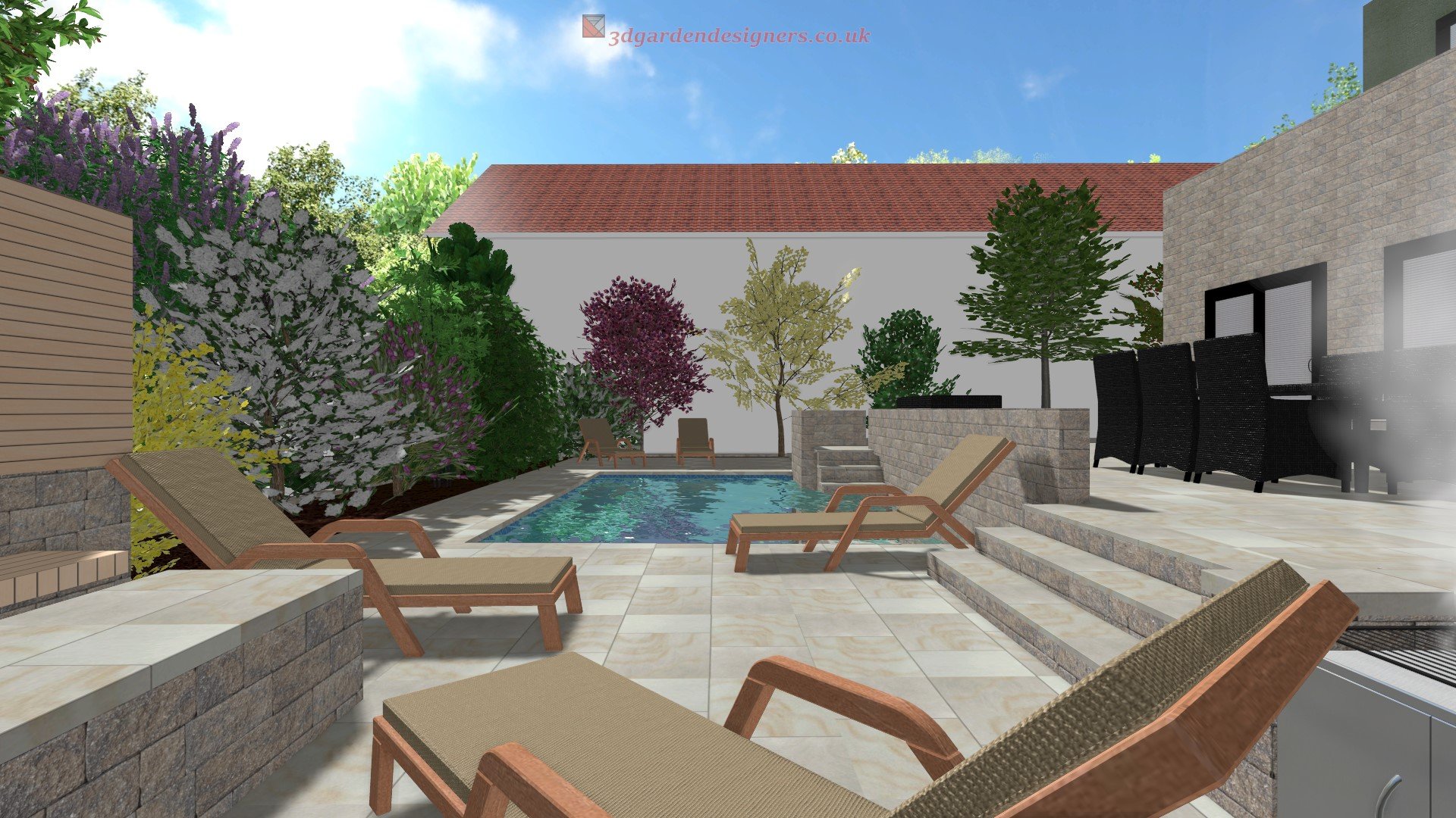 3D Garden designers | New Garden Design | 3D Visual Design