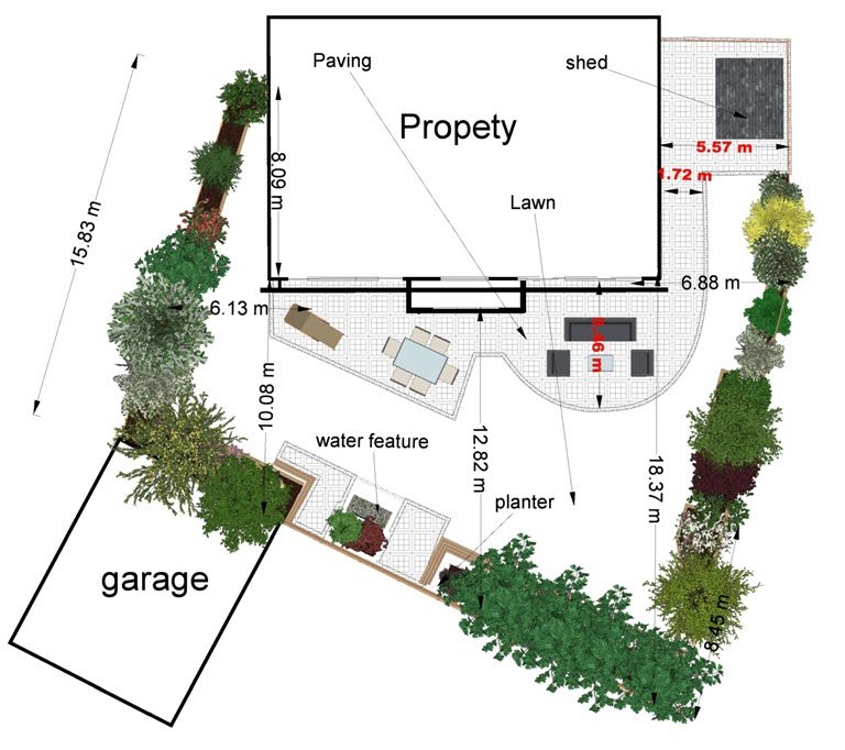 3D Garden Design Process | Garden designers | London UK