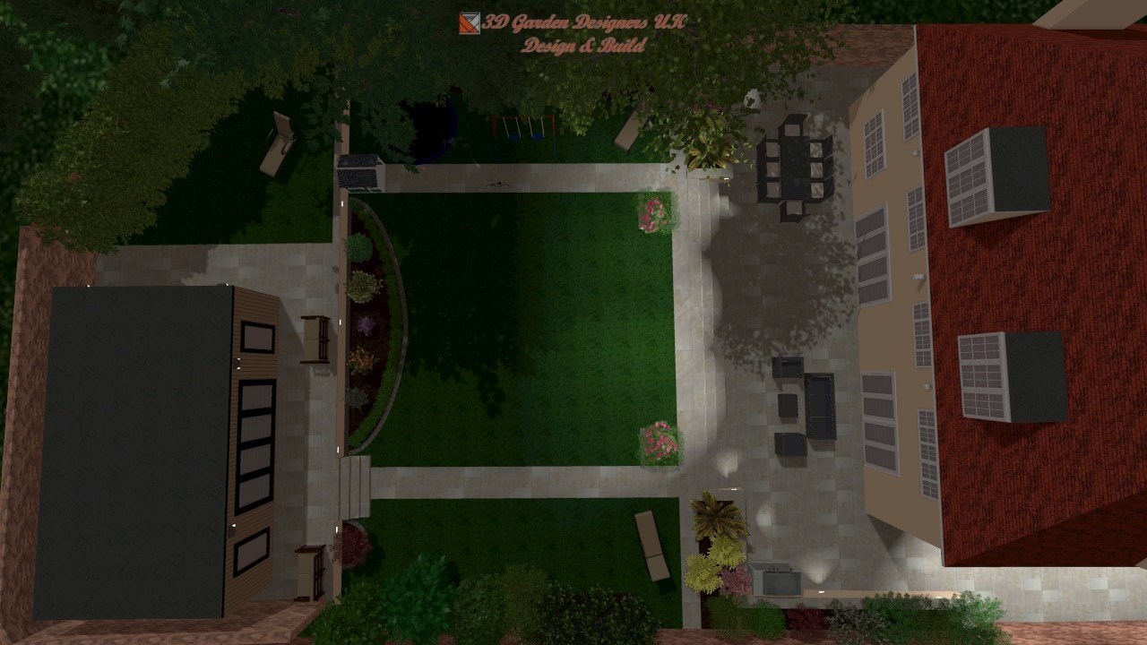 Driveway Garden Design | 3D Garden designers | Hoddesdon