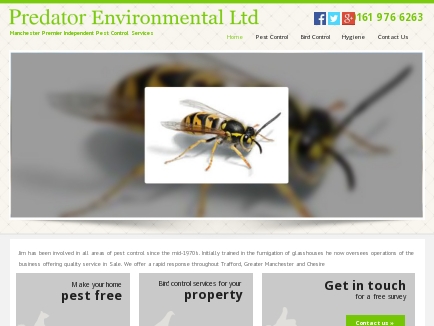 Pest prevention and control services in Sale - Predator Environmental Ltd