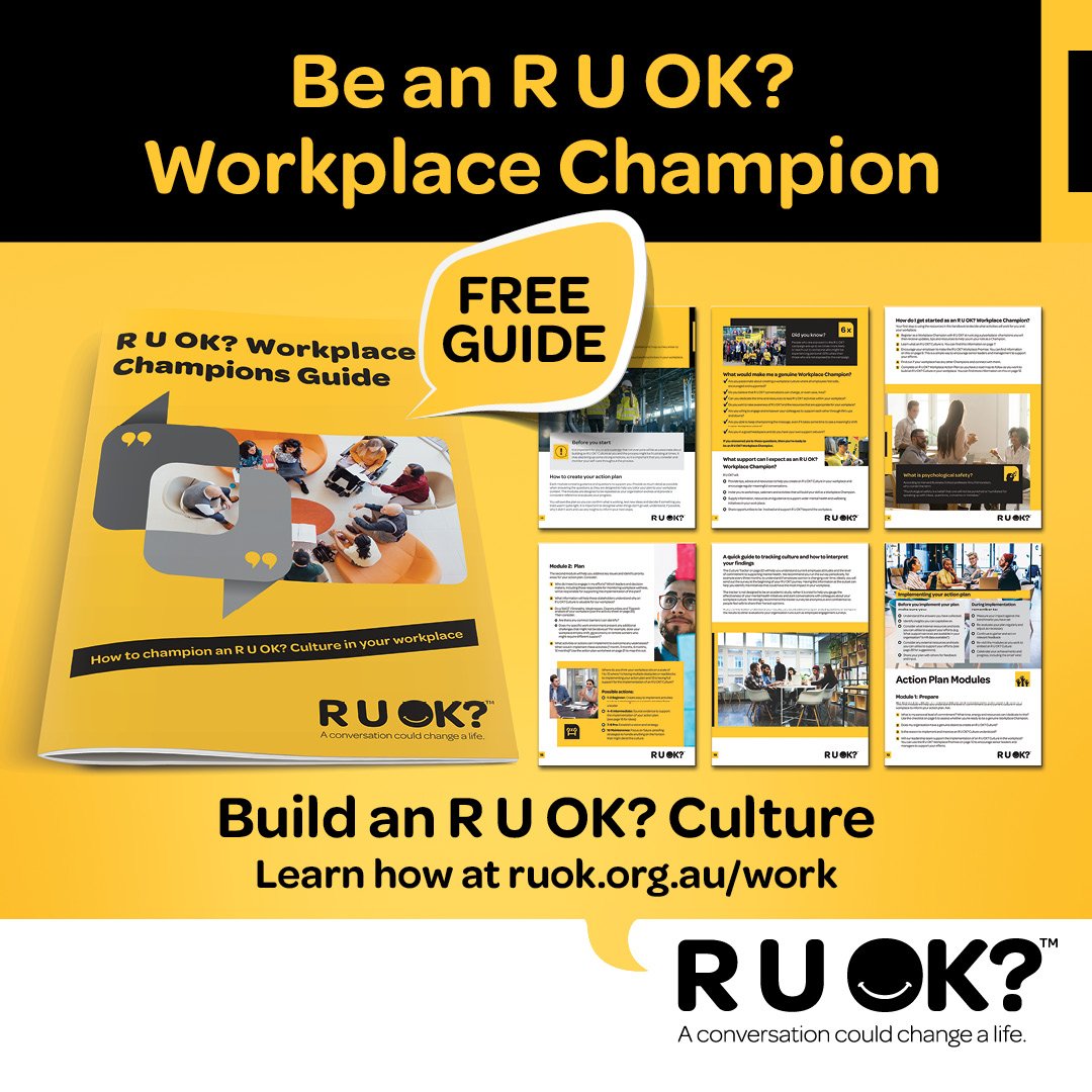 R U OK? | A conversation could change a life