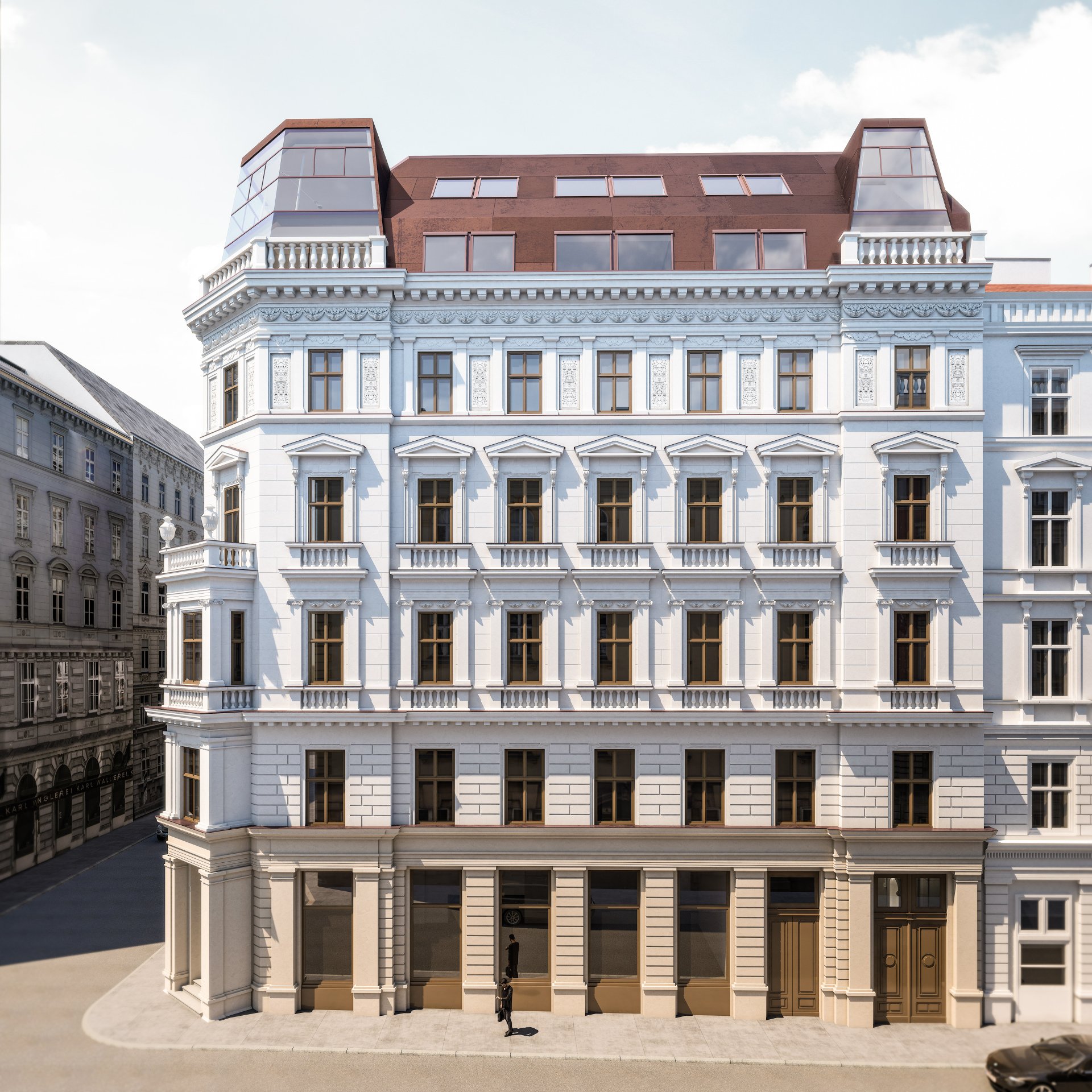 Luxury Residential Building: where the Past and the Present meet