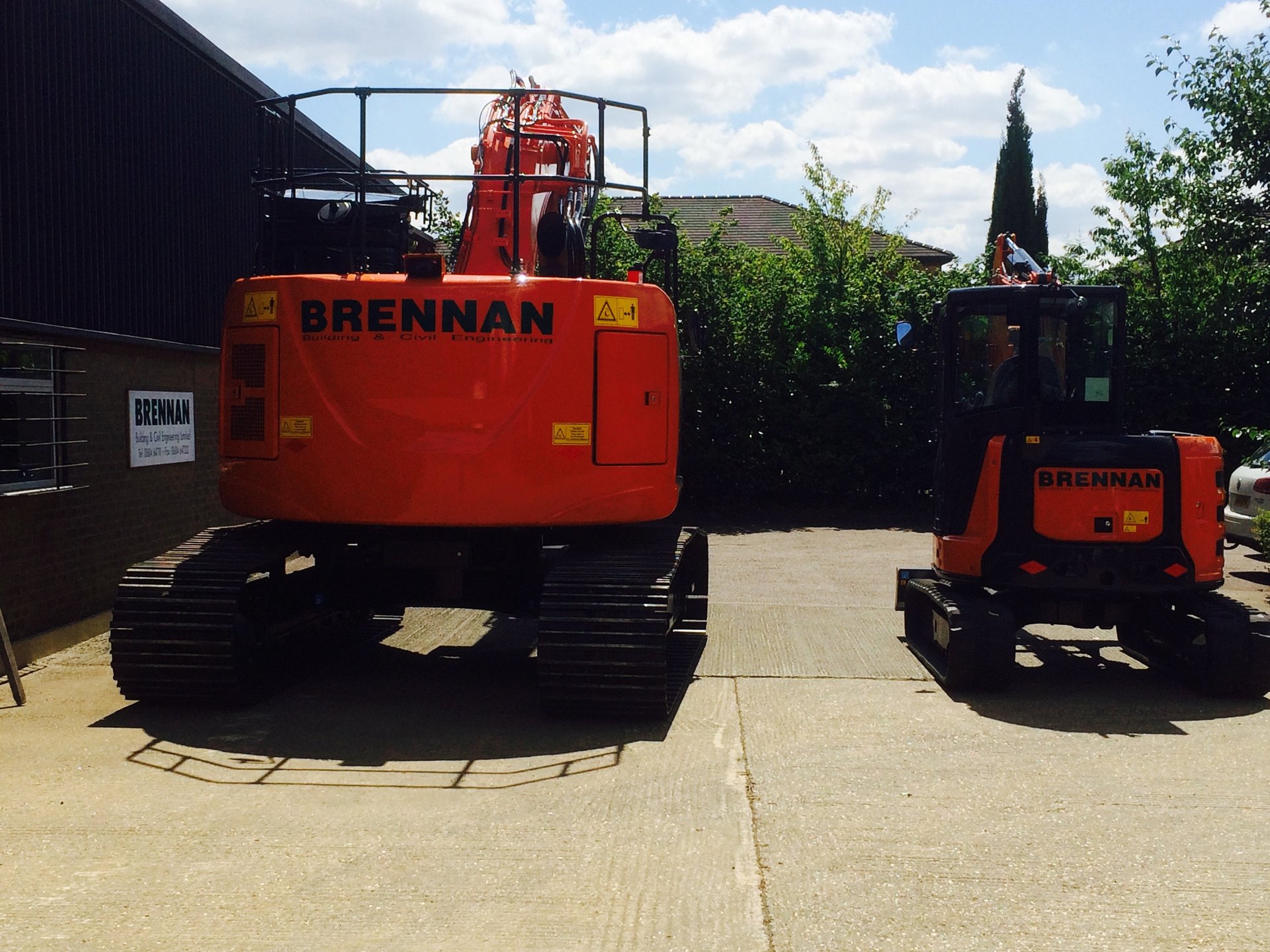 A wide range of groundworks in Northampton