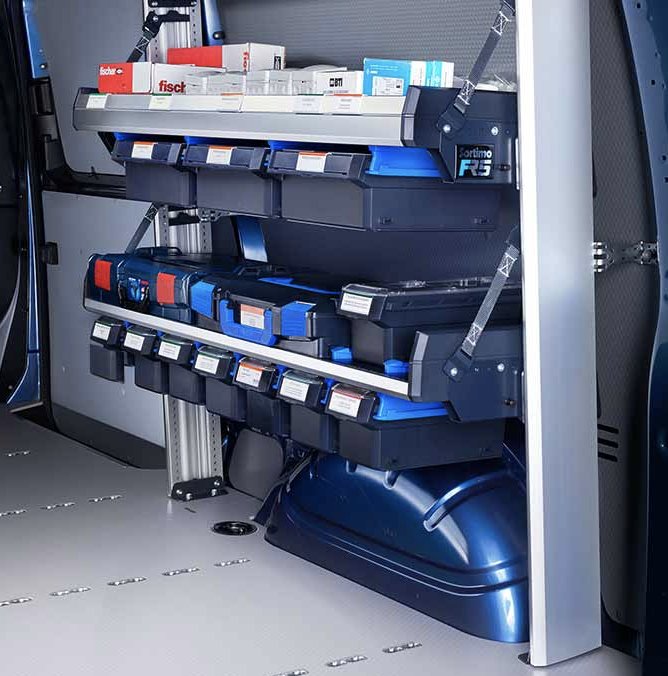 Sortimo FR5 Bedrijfswageninrichting | CargoFLEX