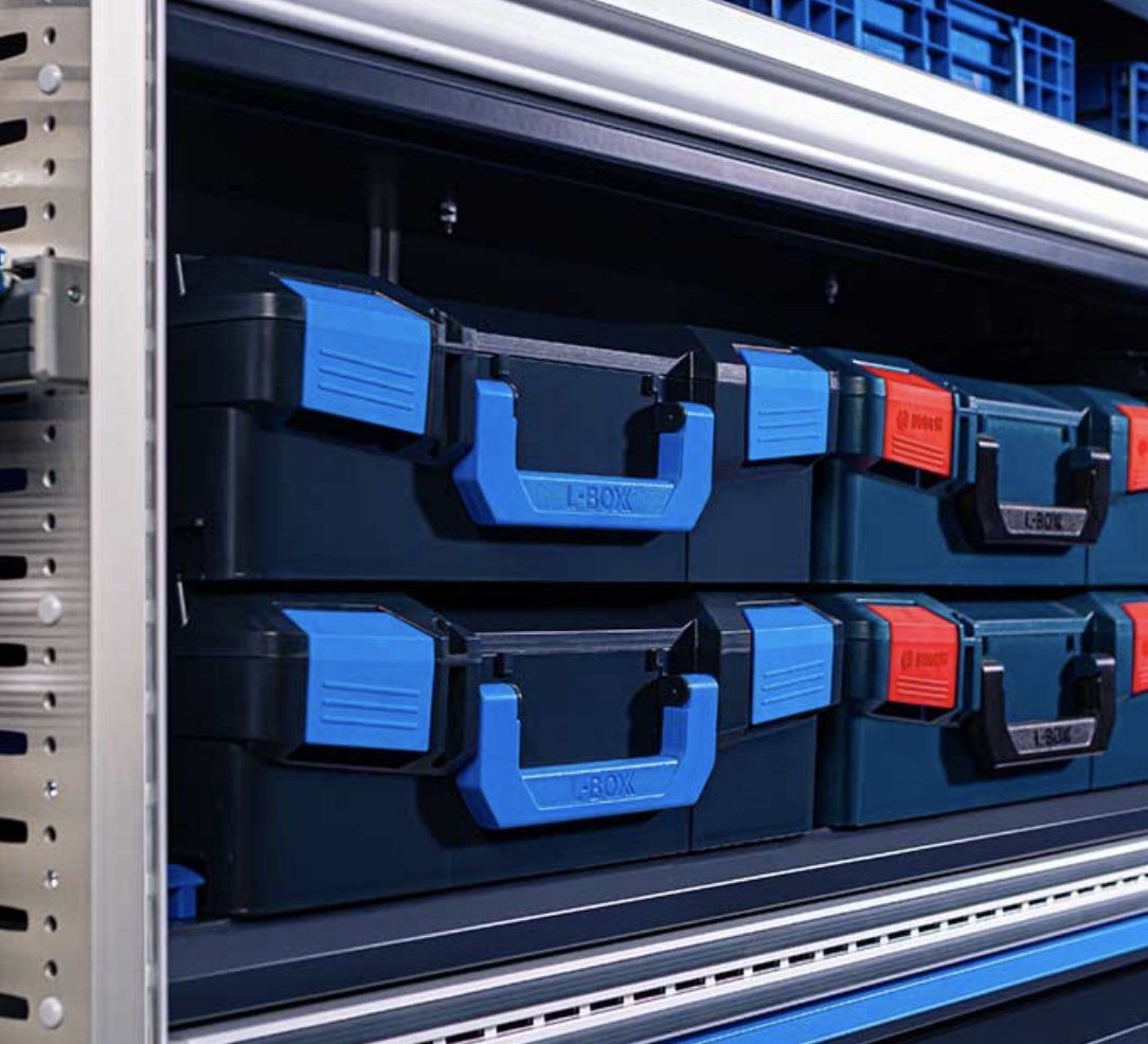 Sortimo Globelyst 4 Bedrijfswageninrichting | CargoFLEX