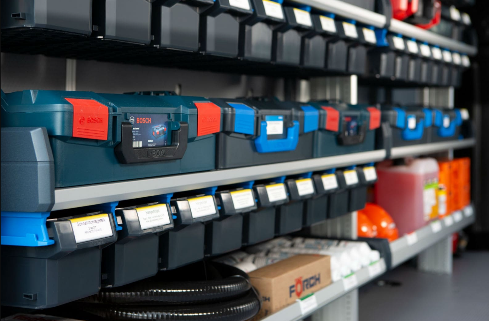 Sortimo Koffers en BOXX’en