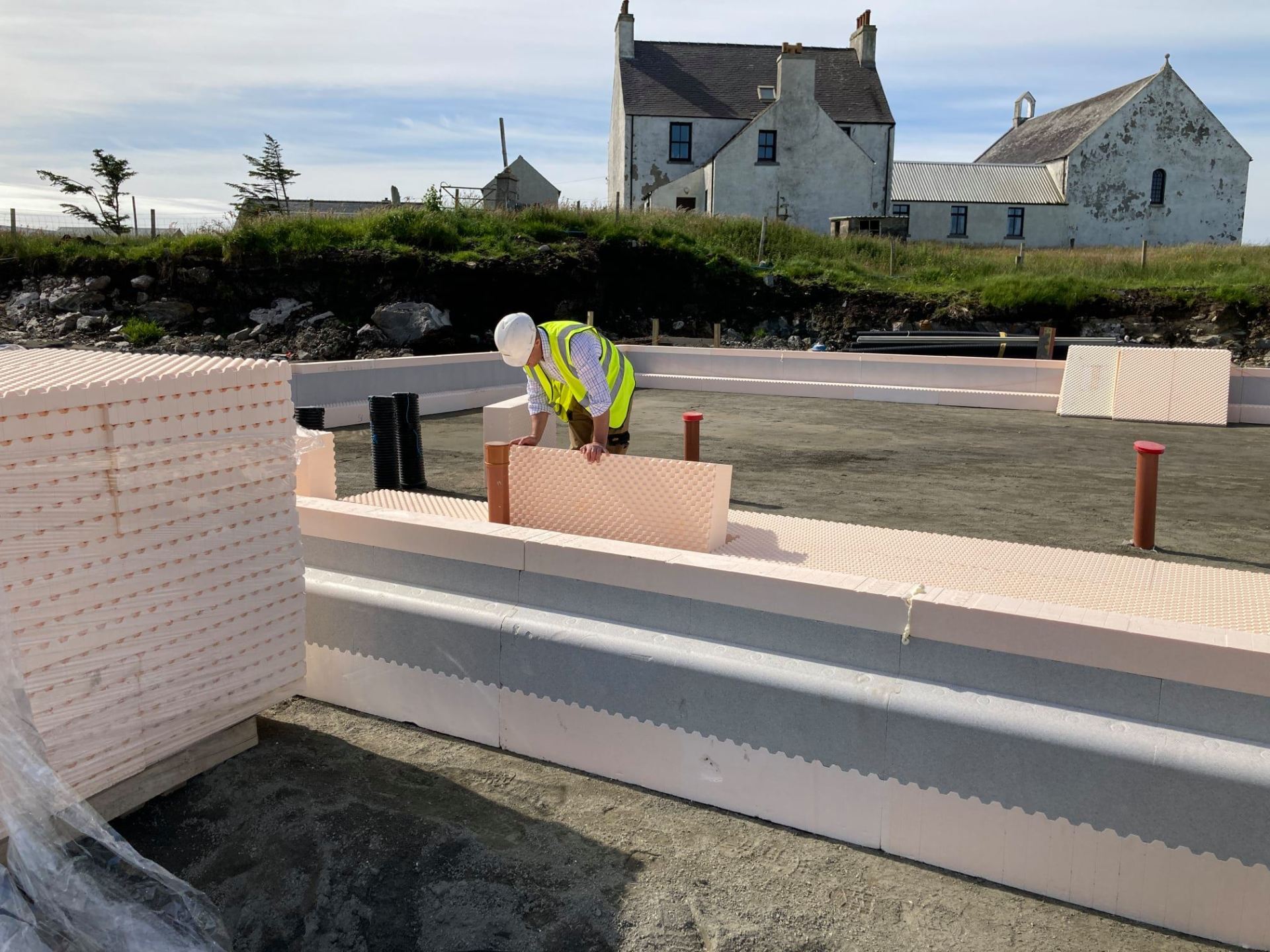 Isoquick, the insulated raft foundation