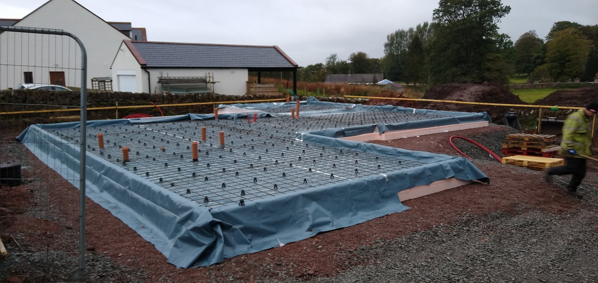Isoquick, the insulated raft foundation