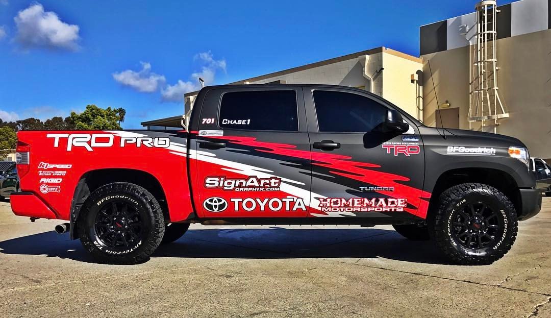 Brandon Walsh Off-Road Racing Truck Wrap Gallery | Sign Art Graphix ...
