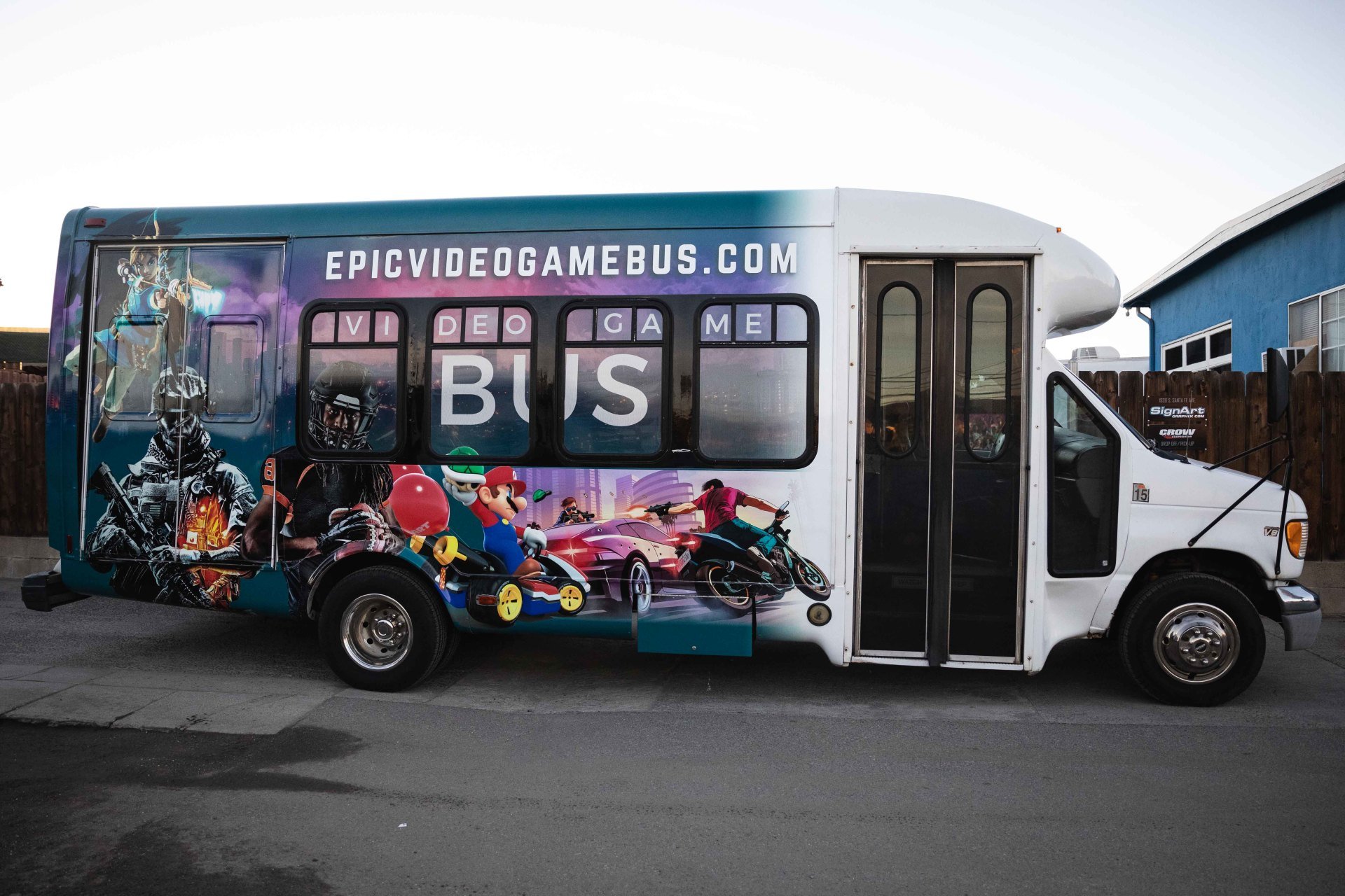 Epic Game Bus Gallery | Sign Art Graphix - Vista, CA
