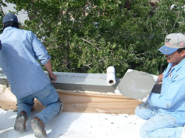 Parapet Rebuilding
