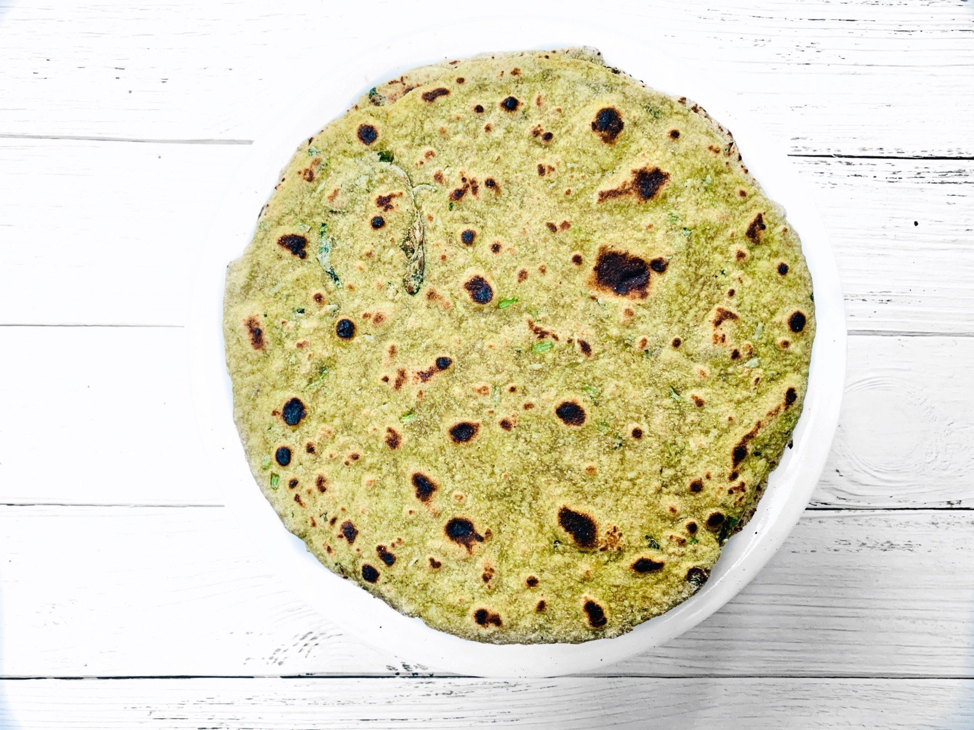 Recipe: Tofu Green Roti
