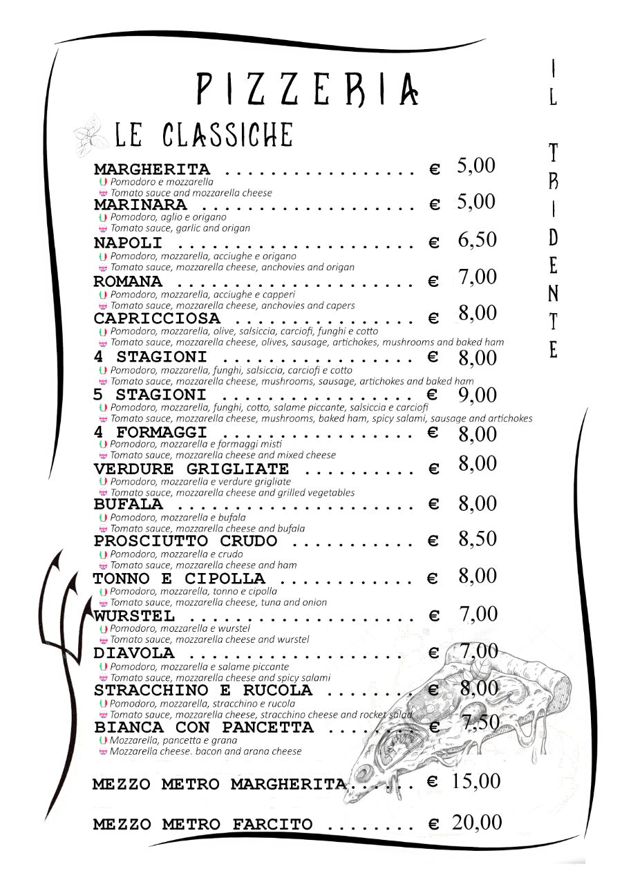 Pizzeria tipica napoletana | Modena | Ristorante Il Tridente