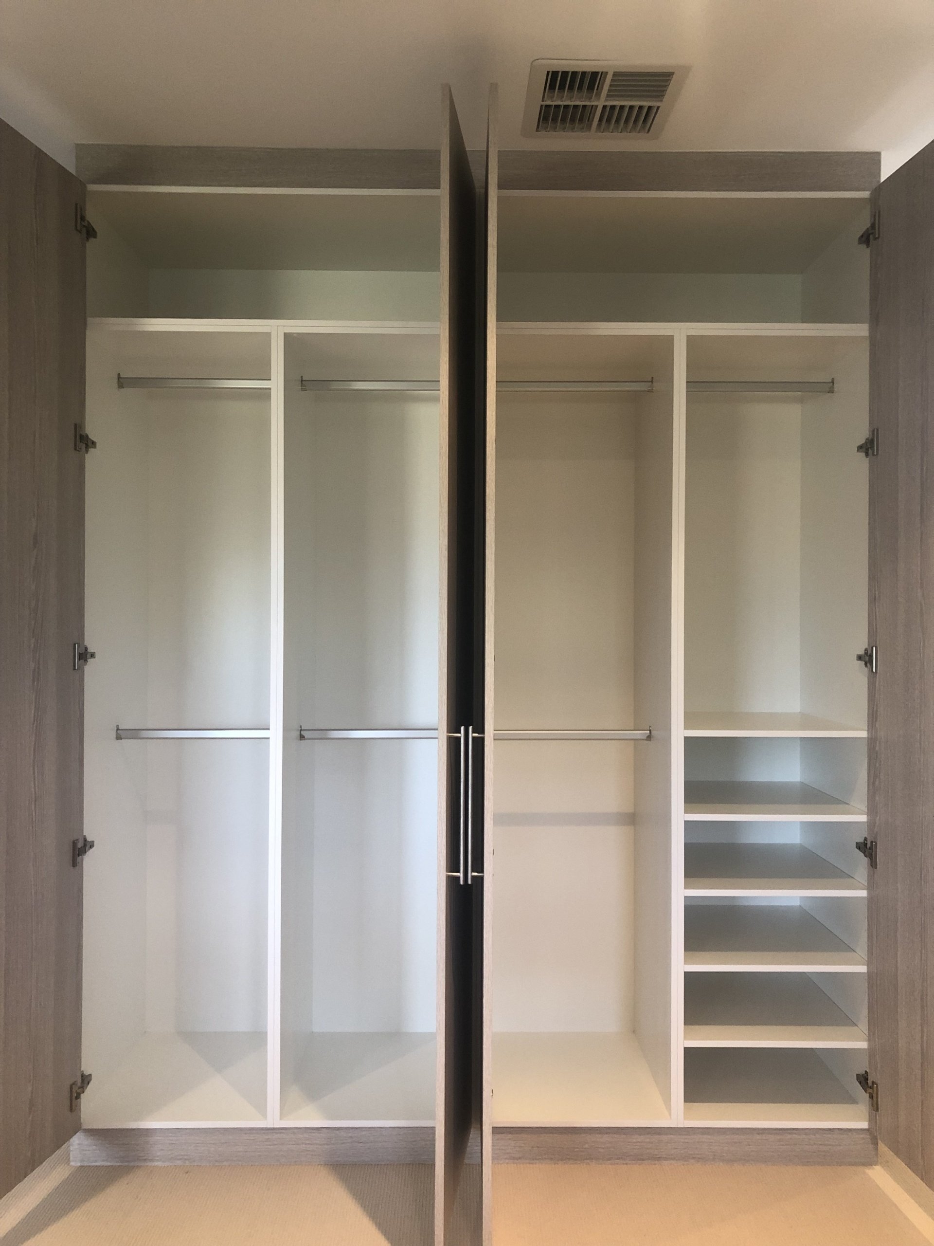 Wardrobes - Wardrobe Internals - Built In & Walk-In Robes - Closet ...