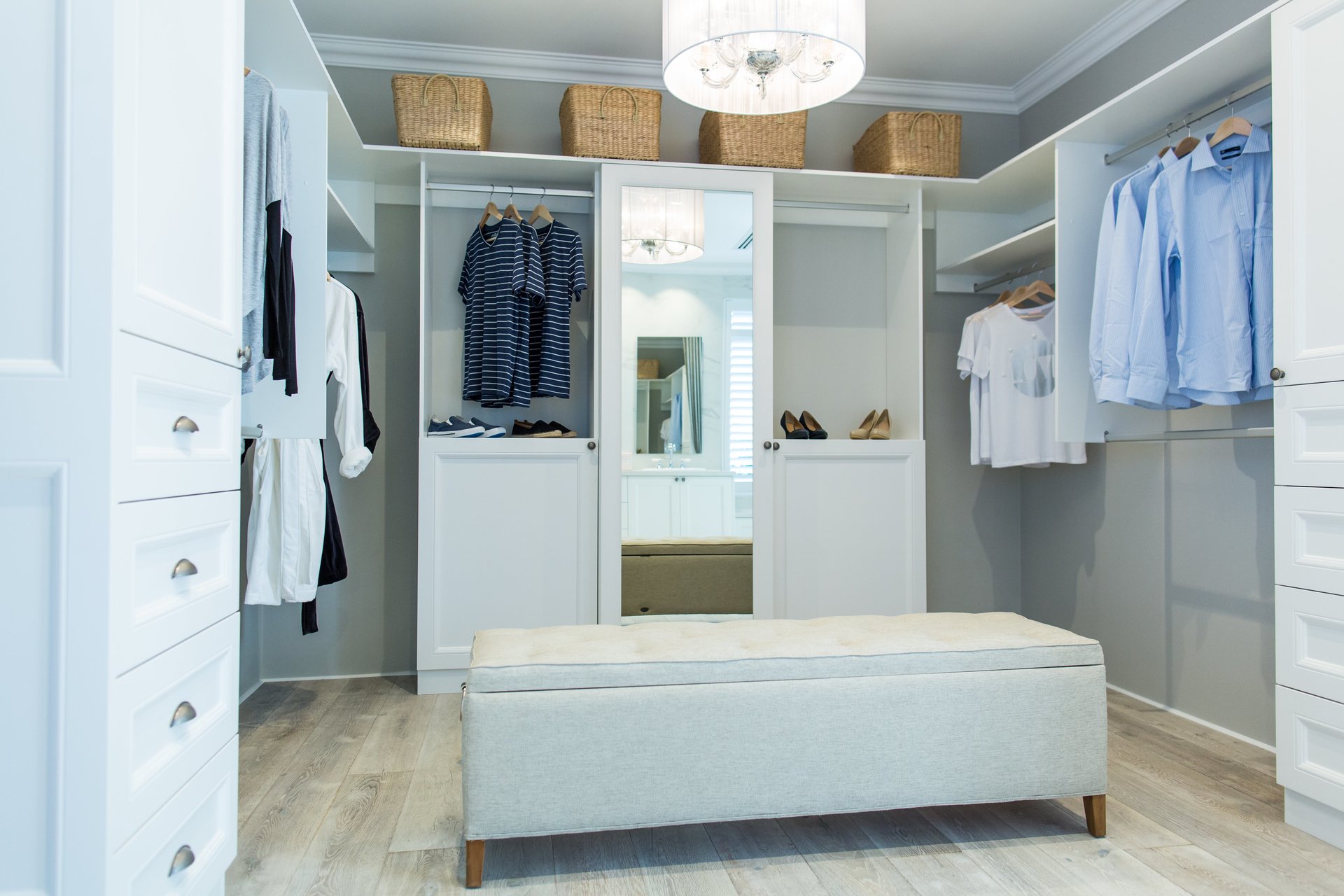 Walk-In Wardrobes & Walk In Robe Fit Outs Perth | Uzit