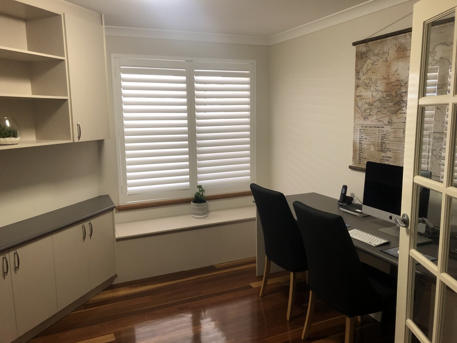 Custom Built Study, Desk & Home Office Perth | Uzit Wardrobes WA