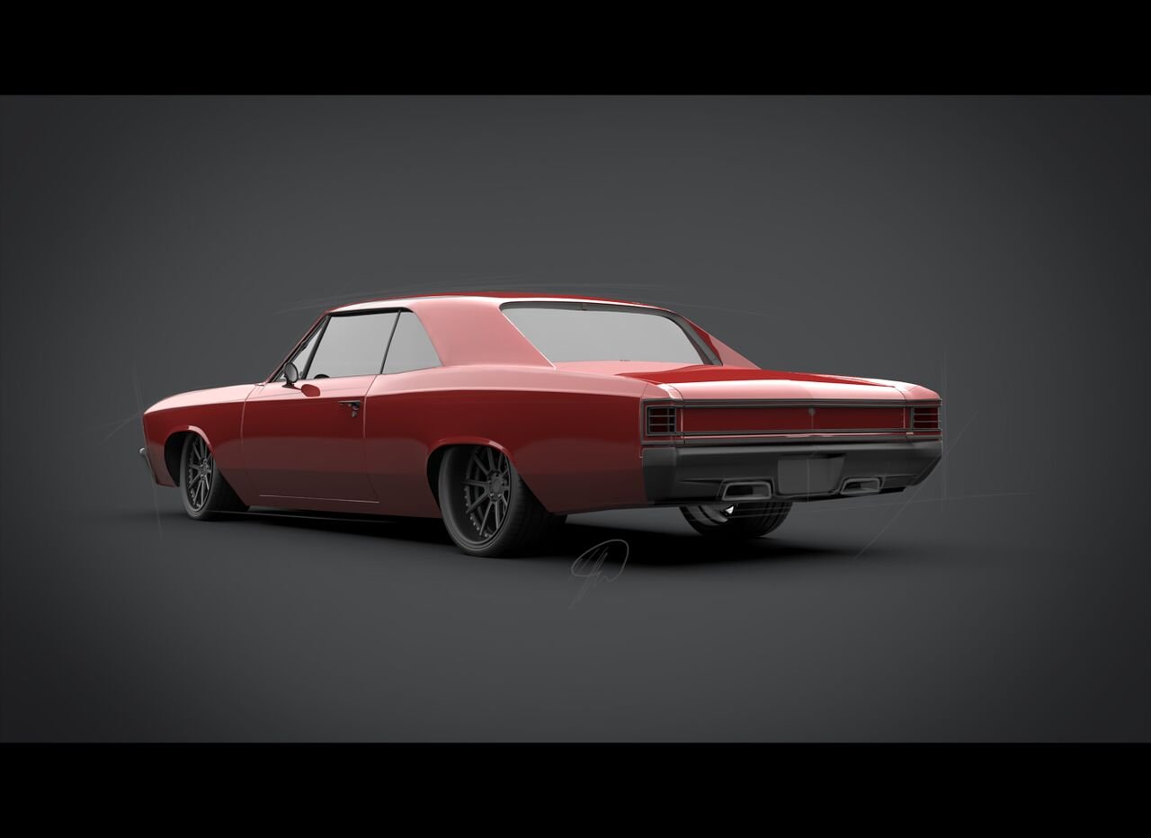 Custom built, custom 1967 Chevelle. Supercharged LS7. Tremec 6 speed