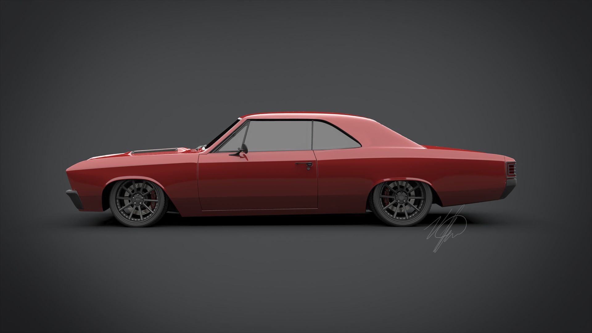 Custom built, custom 1967 Chevelle. Supercharged LS7. Tremec 6 speed