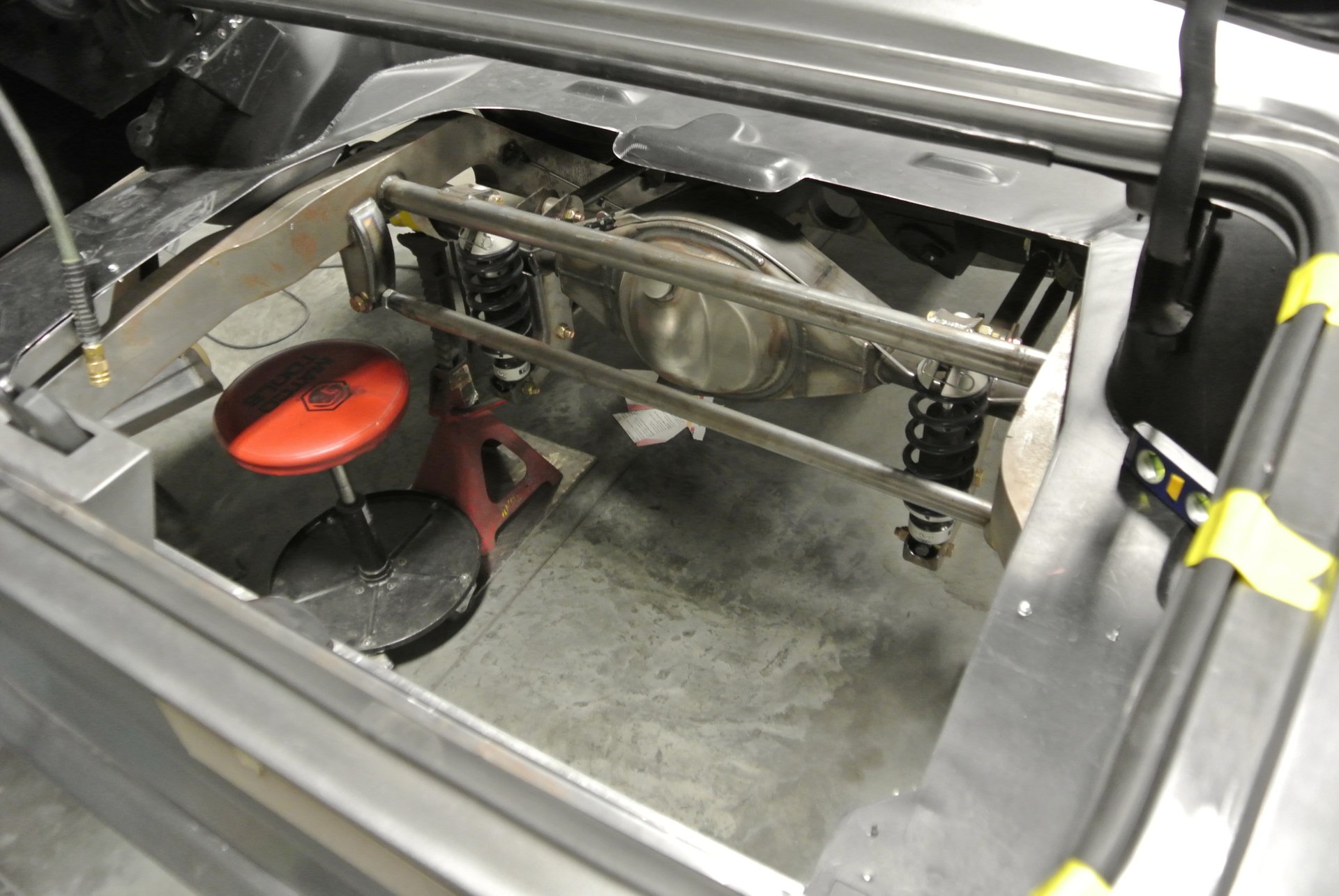 Gumer Alvero's custo built car, a 1969 Camaro. Built in Illinois