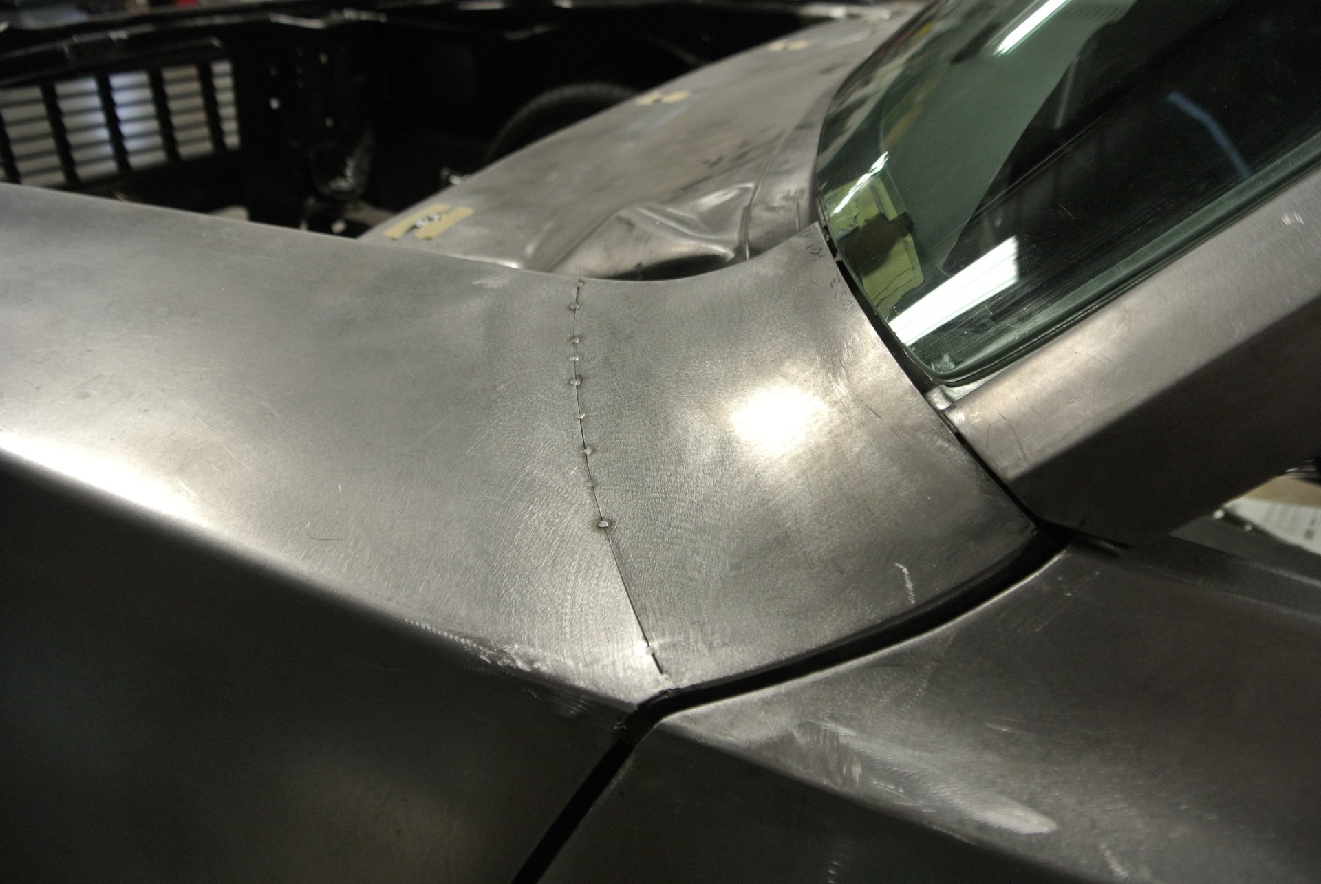 Gumer Alvero's custo built car, a 1969 Camaro. Built in Illinois