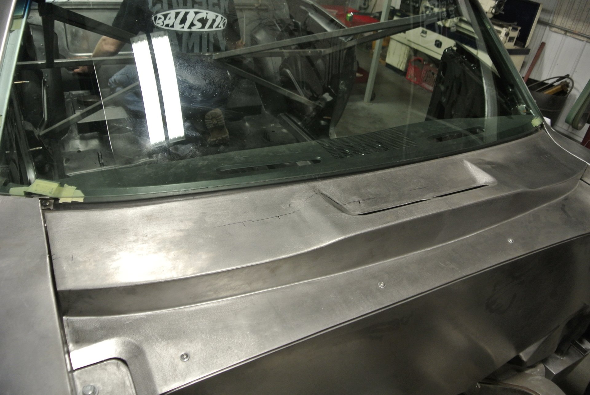 Gumer Alvero's custo built car, a 1969 Camaro. Built in Illinois