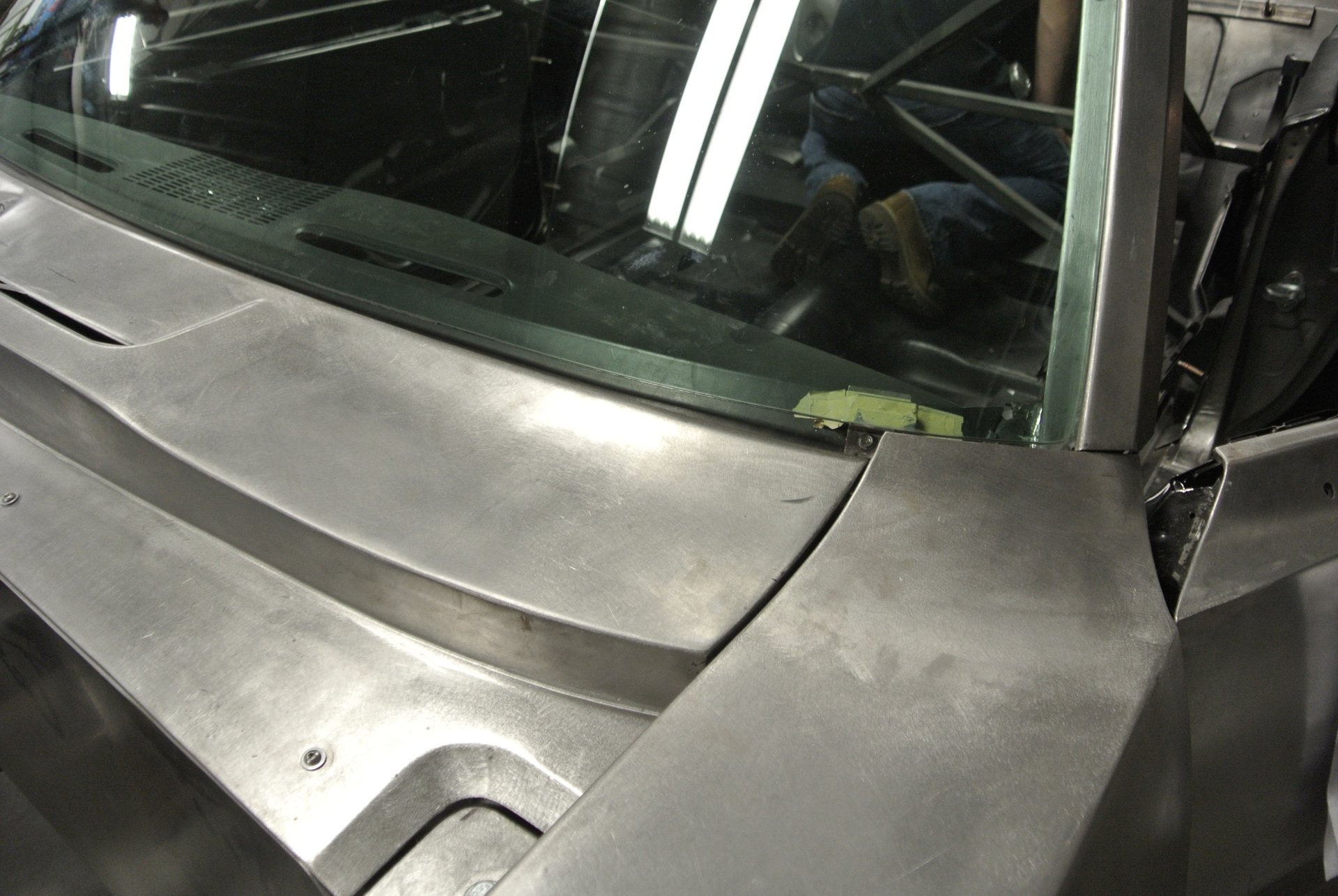 Gumer Alvero's custo built car, a 1969 Camaro. Built in Illinois