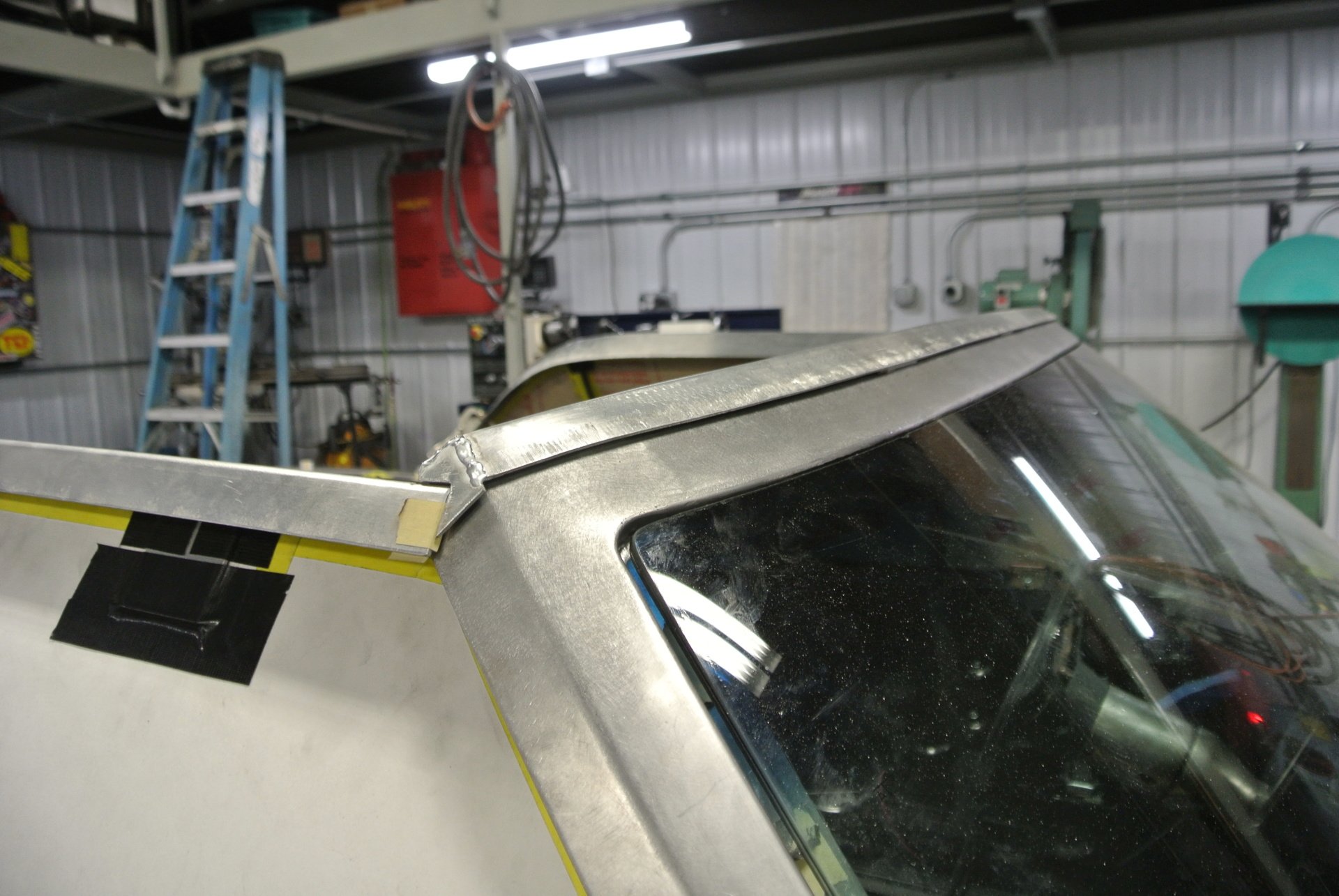 Gumer Alvero's custo built car, a 1969 Camaro. Built in Illinois