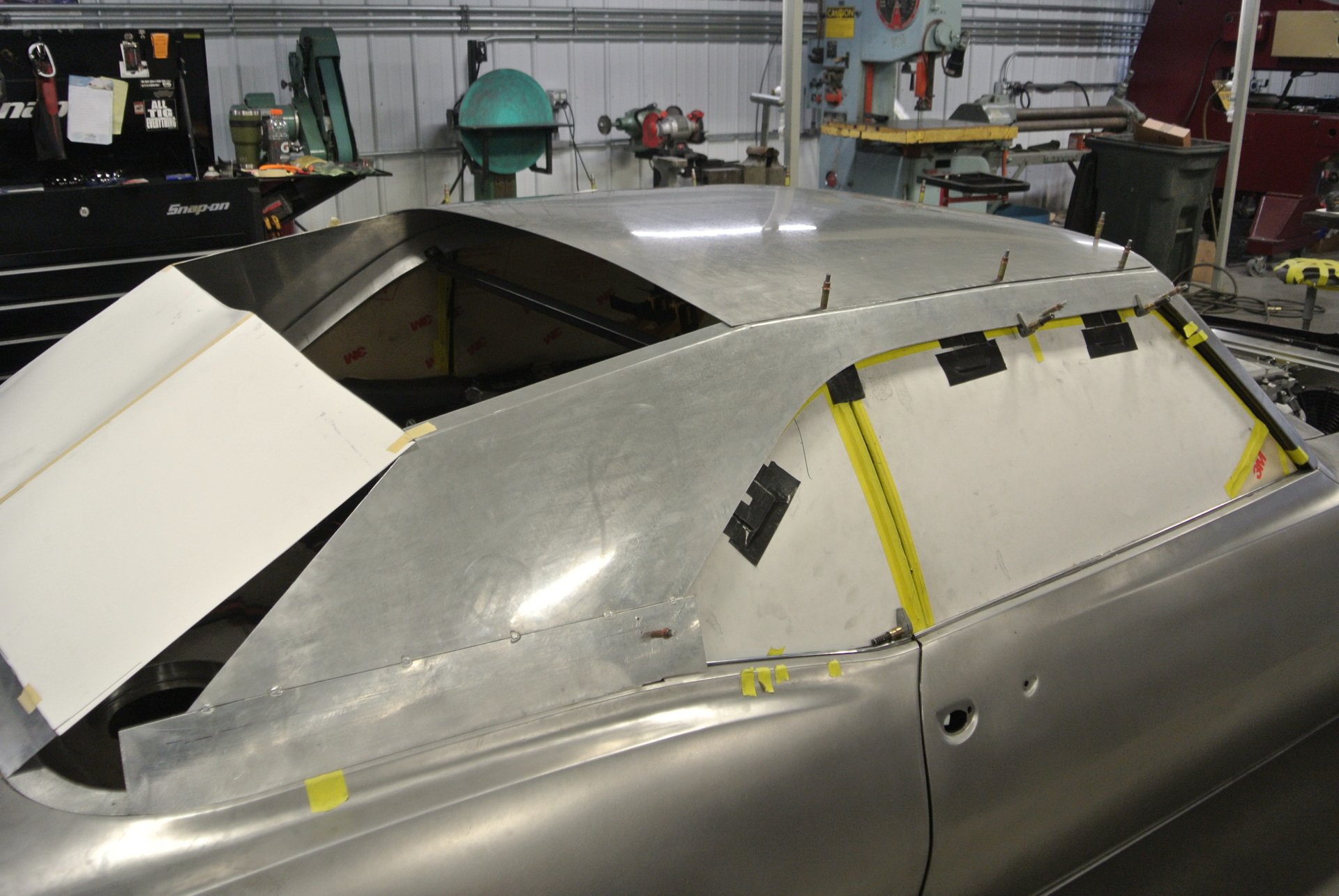 Gumer Alvero's custo built car, a 1969 Camaro. Built in Illinois