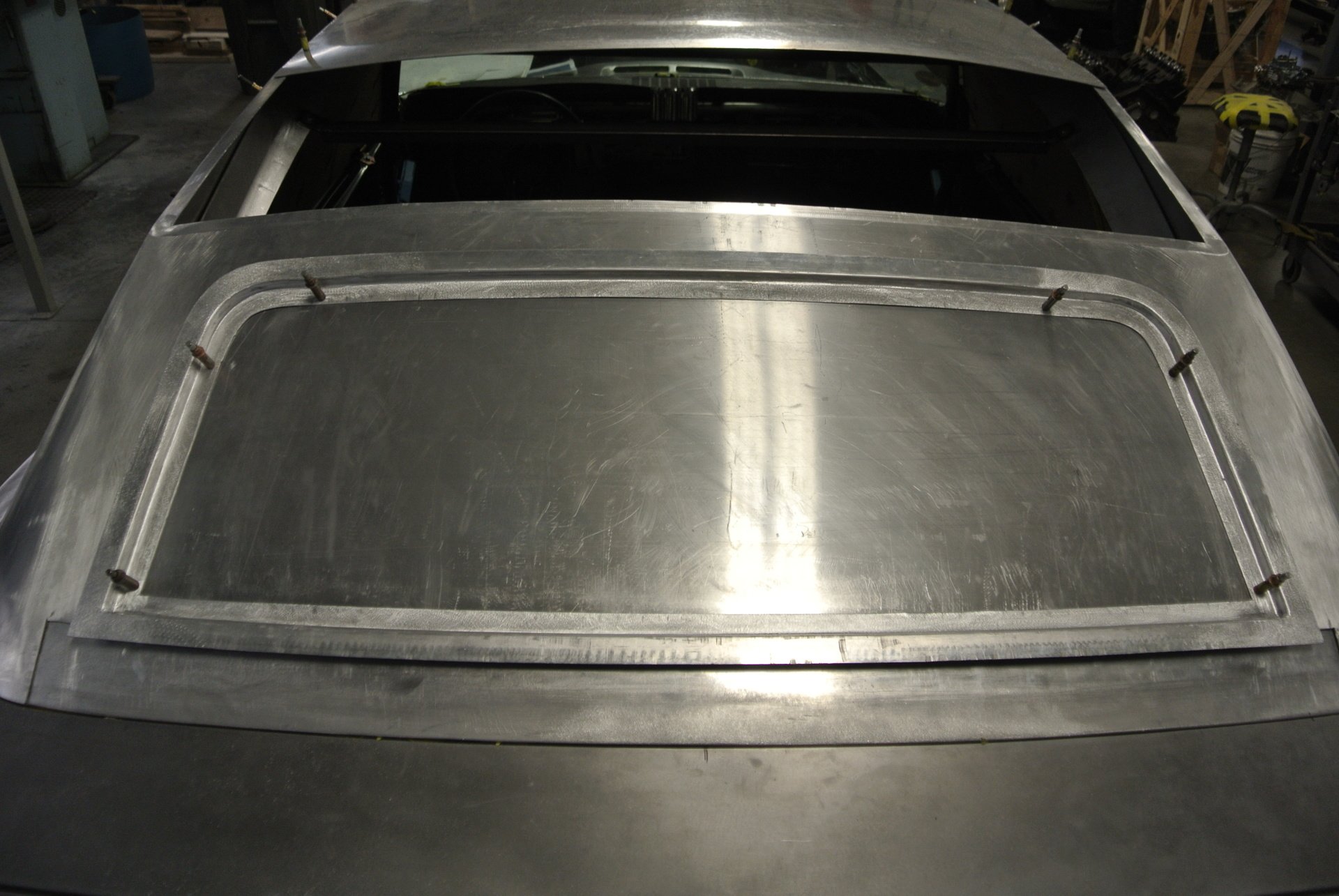 Gumer Alvero's custo built car, a 1969 Camaro. Built in Illinois