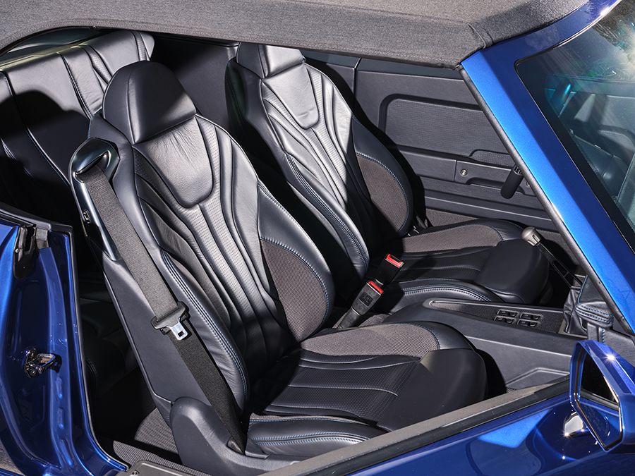 Gumer Alvero's custo built car, a 1969 Camaro. Built in Illinois