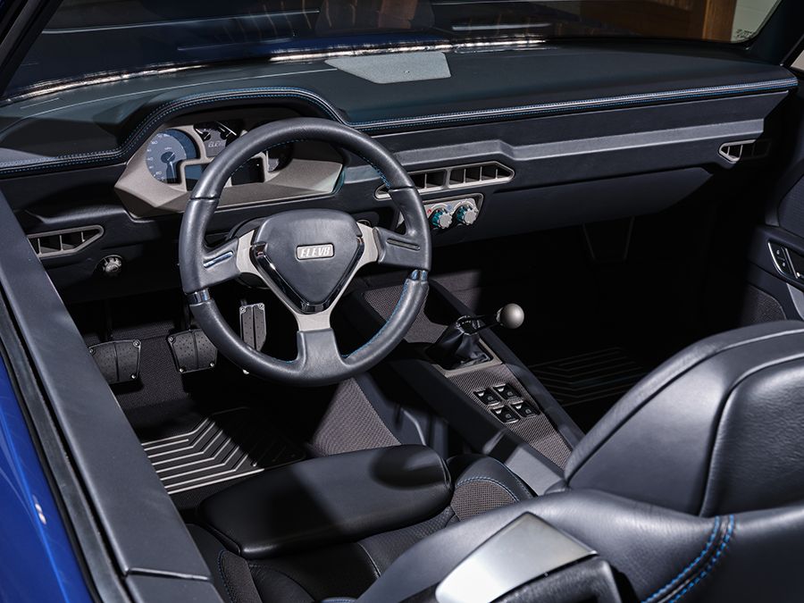 Gumer Alvero's custo built car, a 1969 Camaro. Built in Illinois