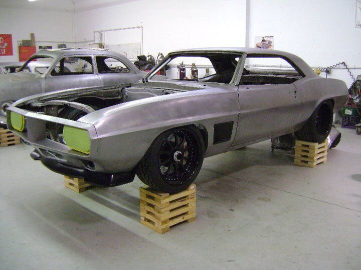 Custom fabricated 1969 Firebird