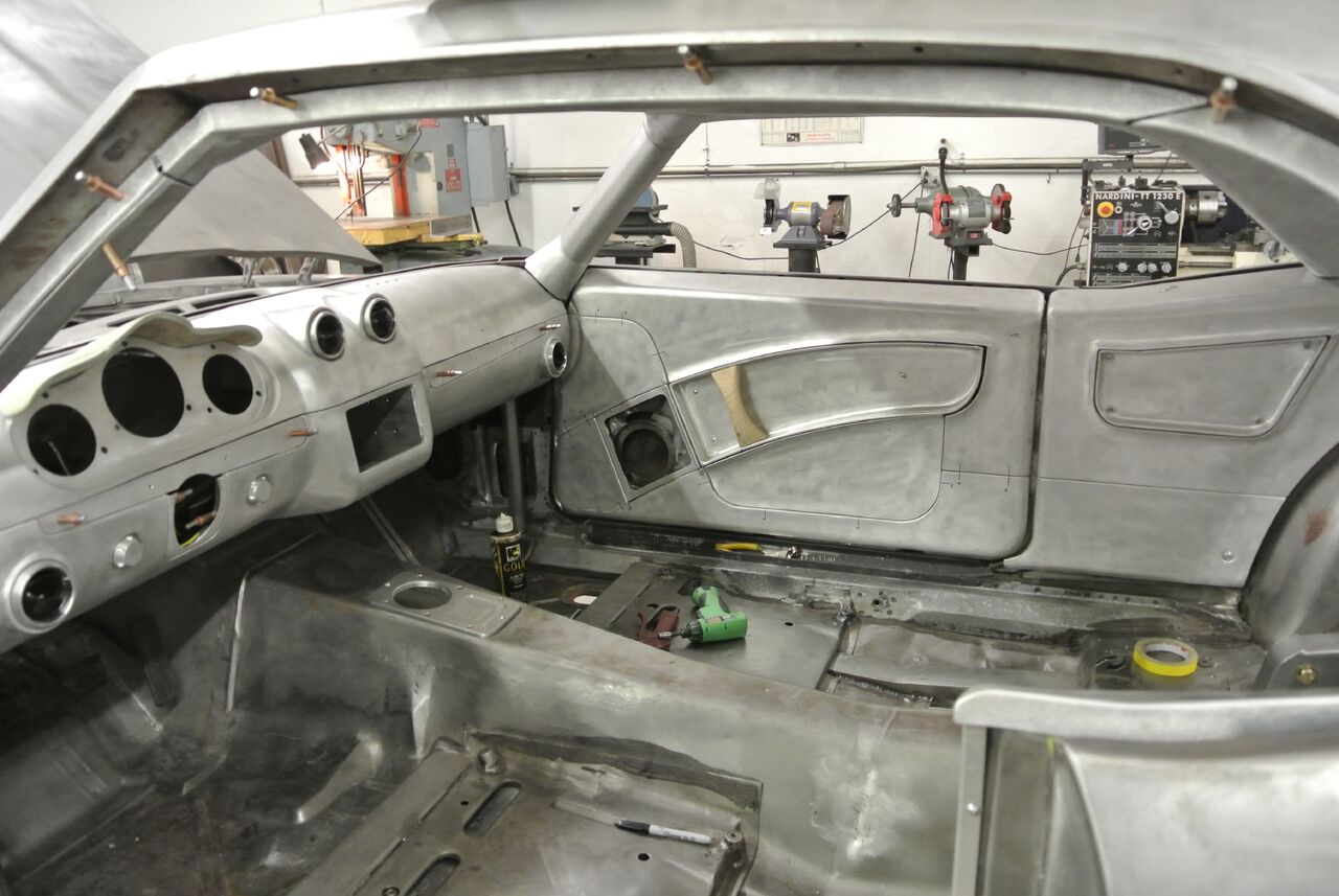 Custom fabricated 1969 Firebird