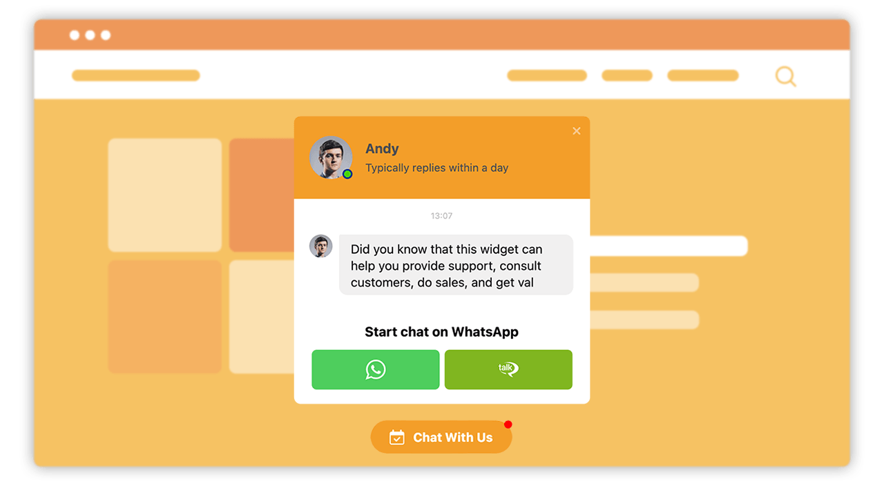 Widgio - Premium website and app widgets for free